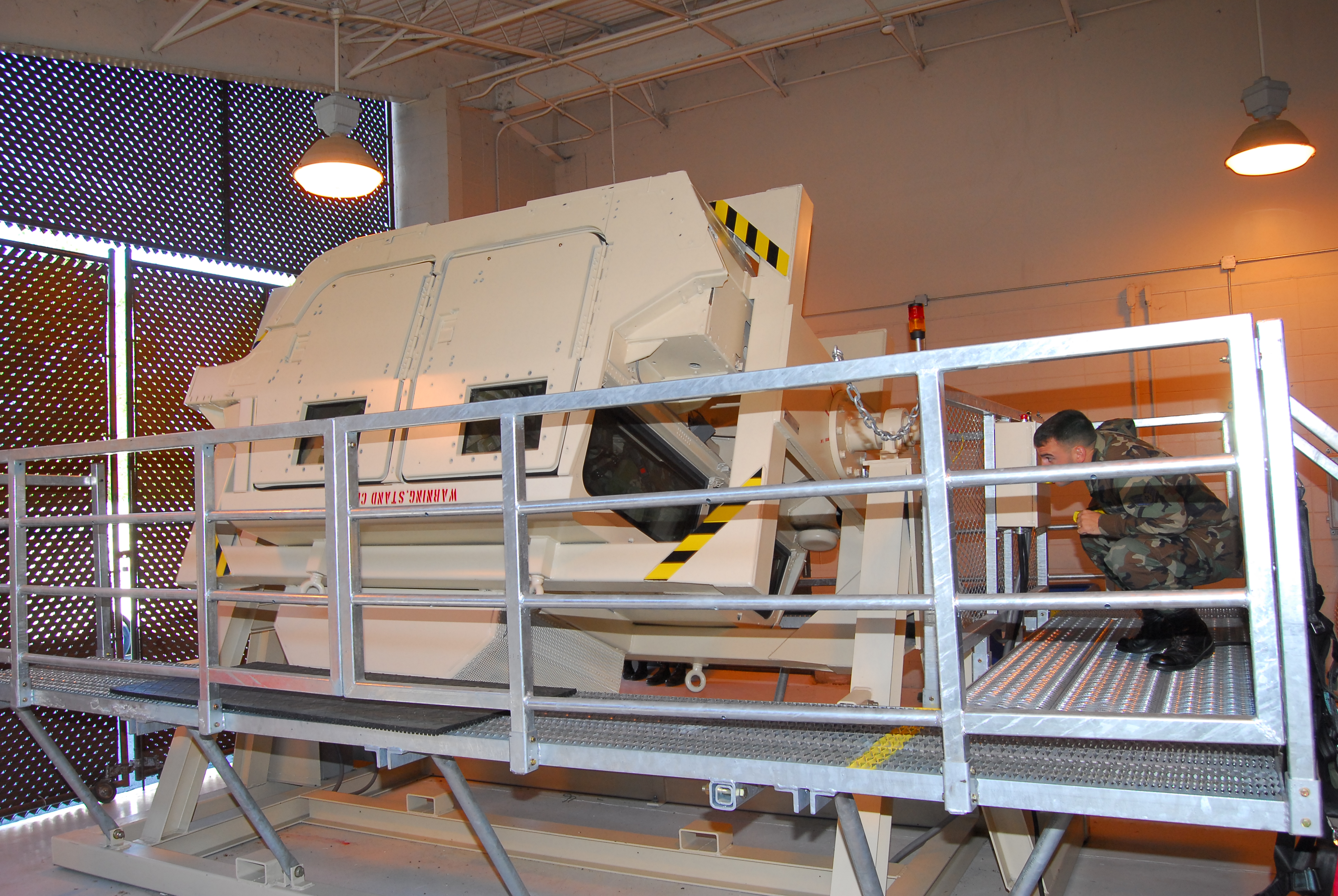 Rollover trainer turns up the HEAT on safety > Air Combat Command > News