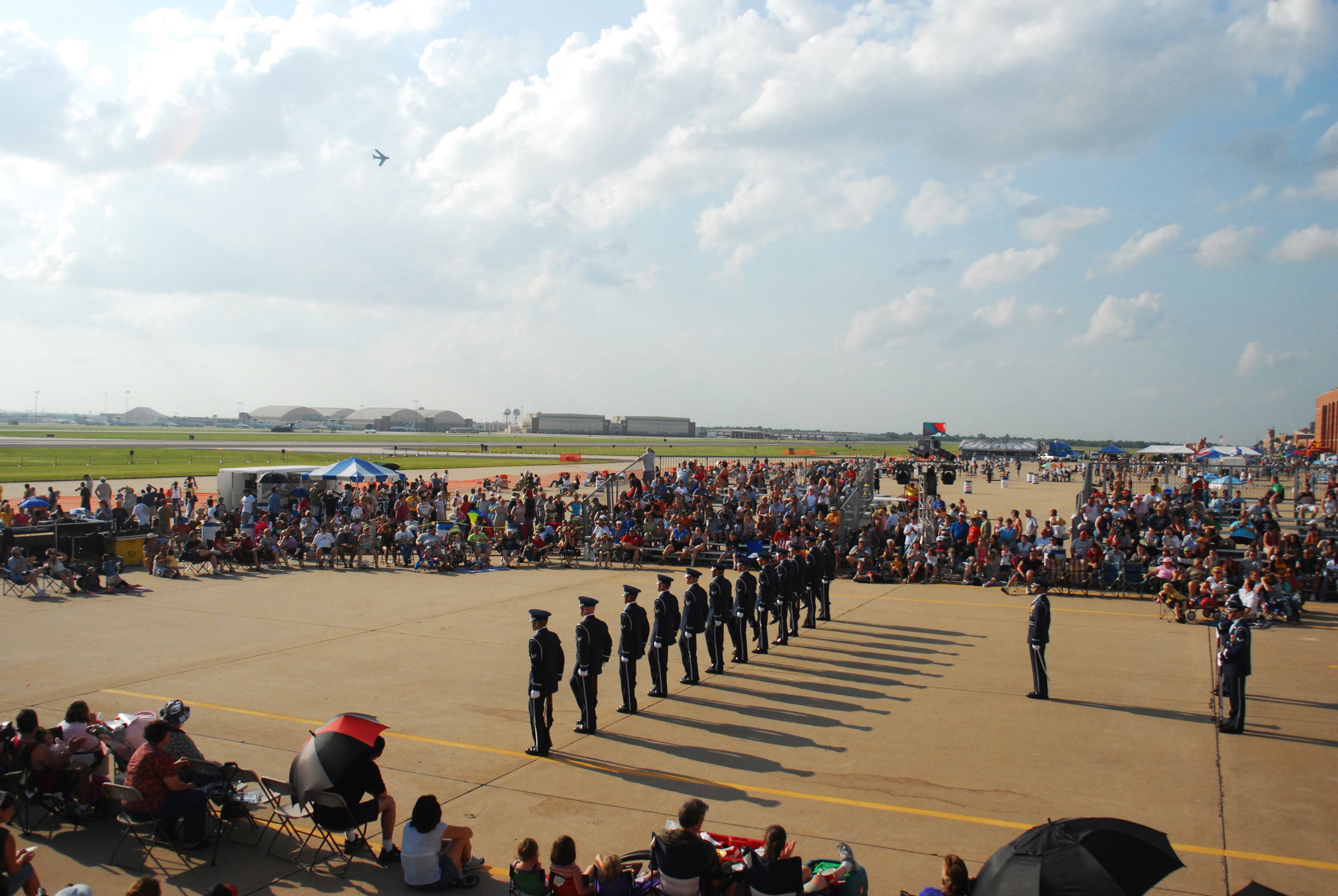 Drill Team entertains at Tinker AFB's Star Spangled Salute > USAF Honor ...