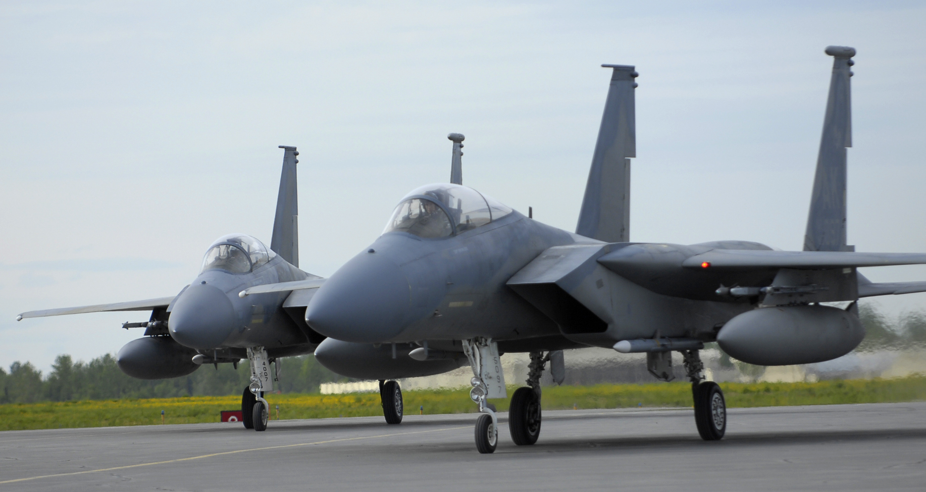 Elmendorf couple make history in F-15 > Pacific Air Forces > Article ...