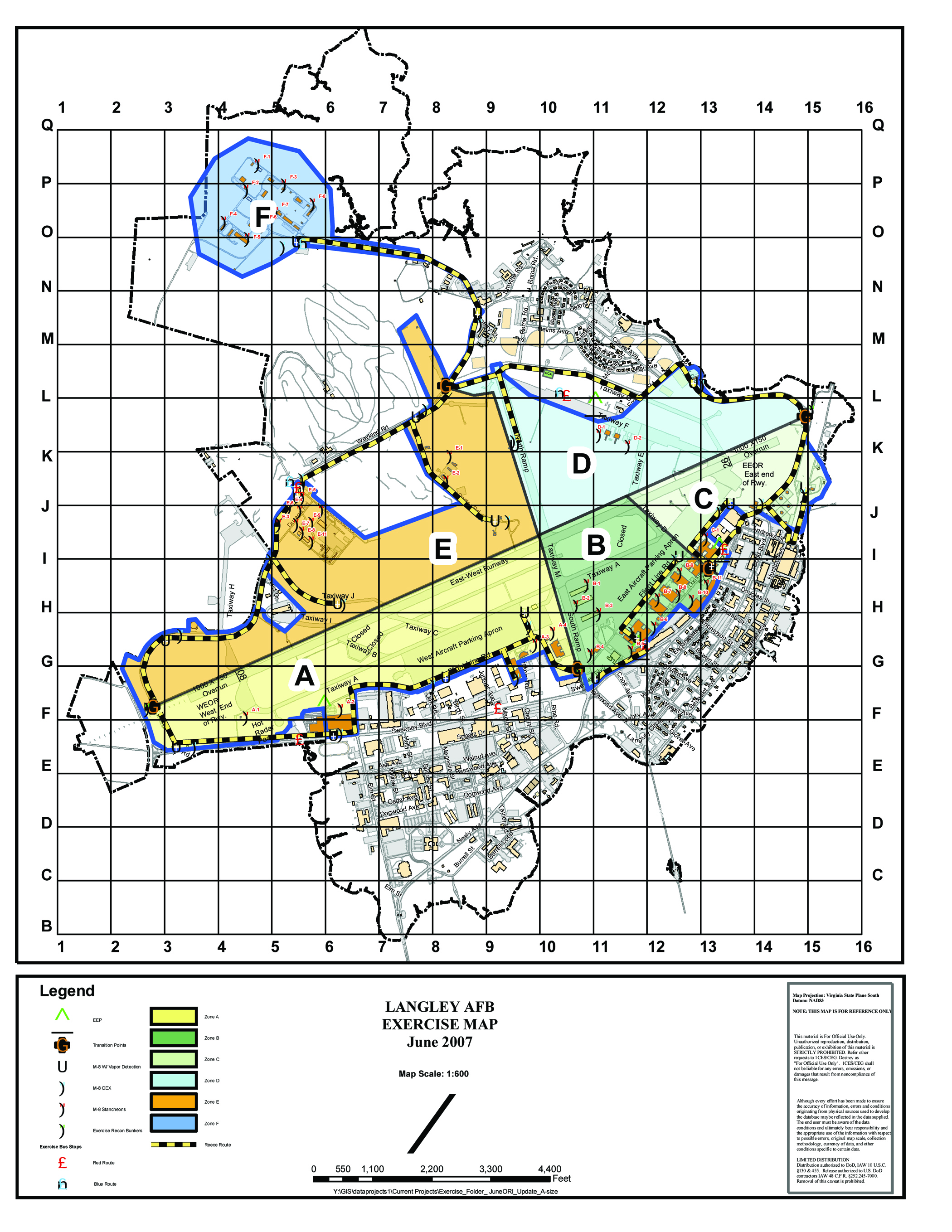 Langley Phase II Map