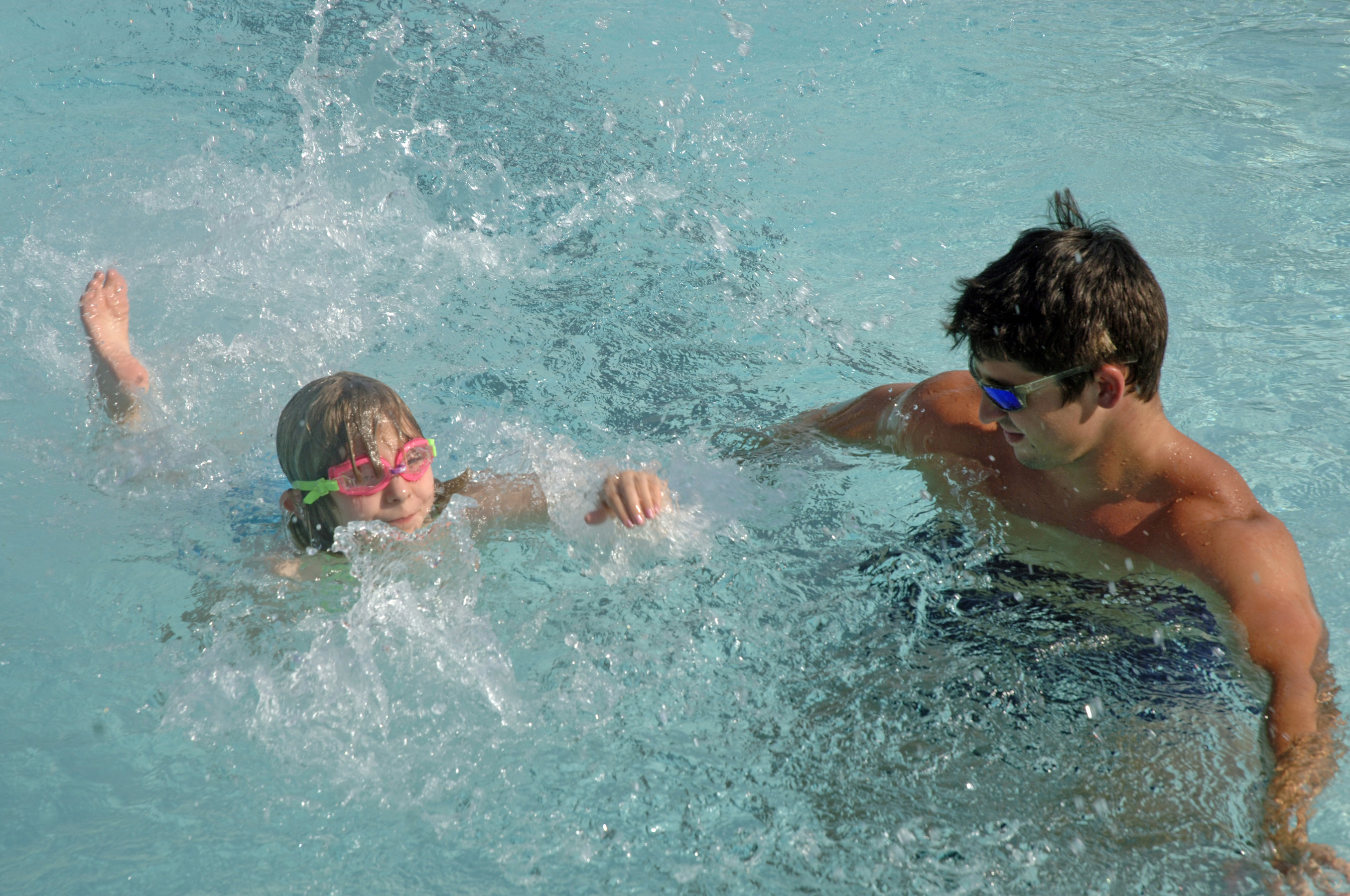 Children learn swimming skills at base pool > Joint Base Charleston > News