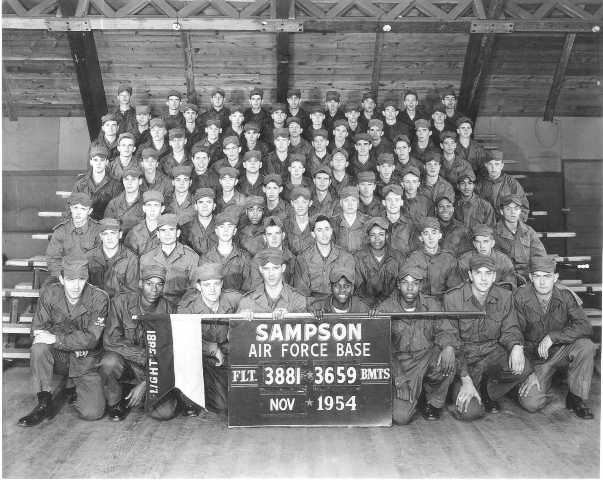 3659 Flt 3881 Nov 1954 Sampson AFB