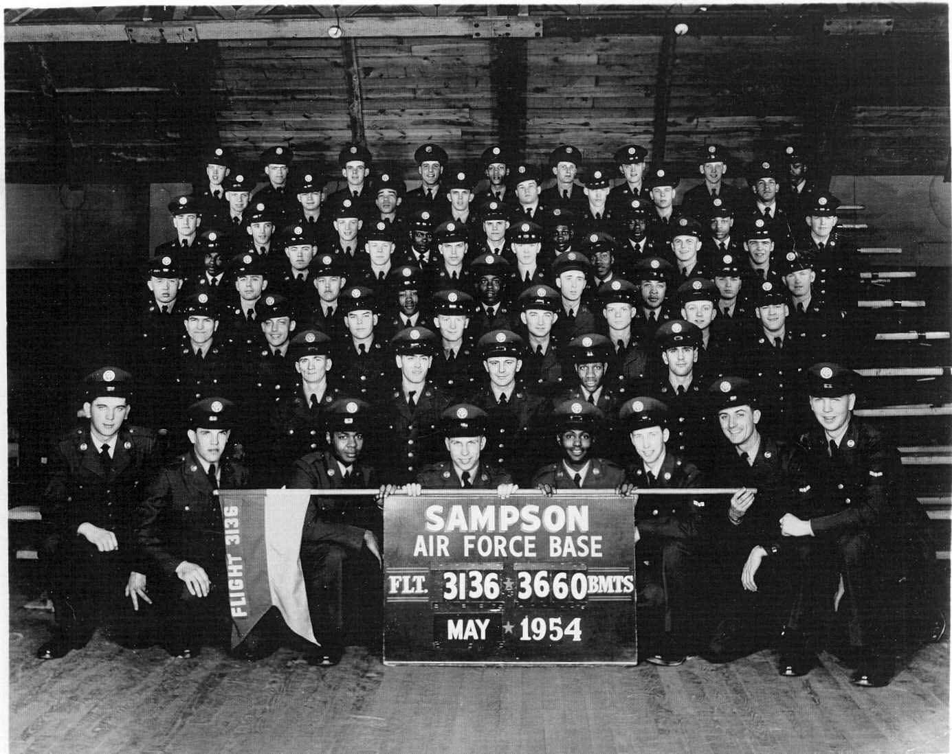 3660 Flt 3136 May 1954 Sampson