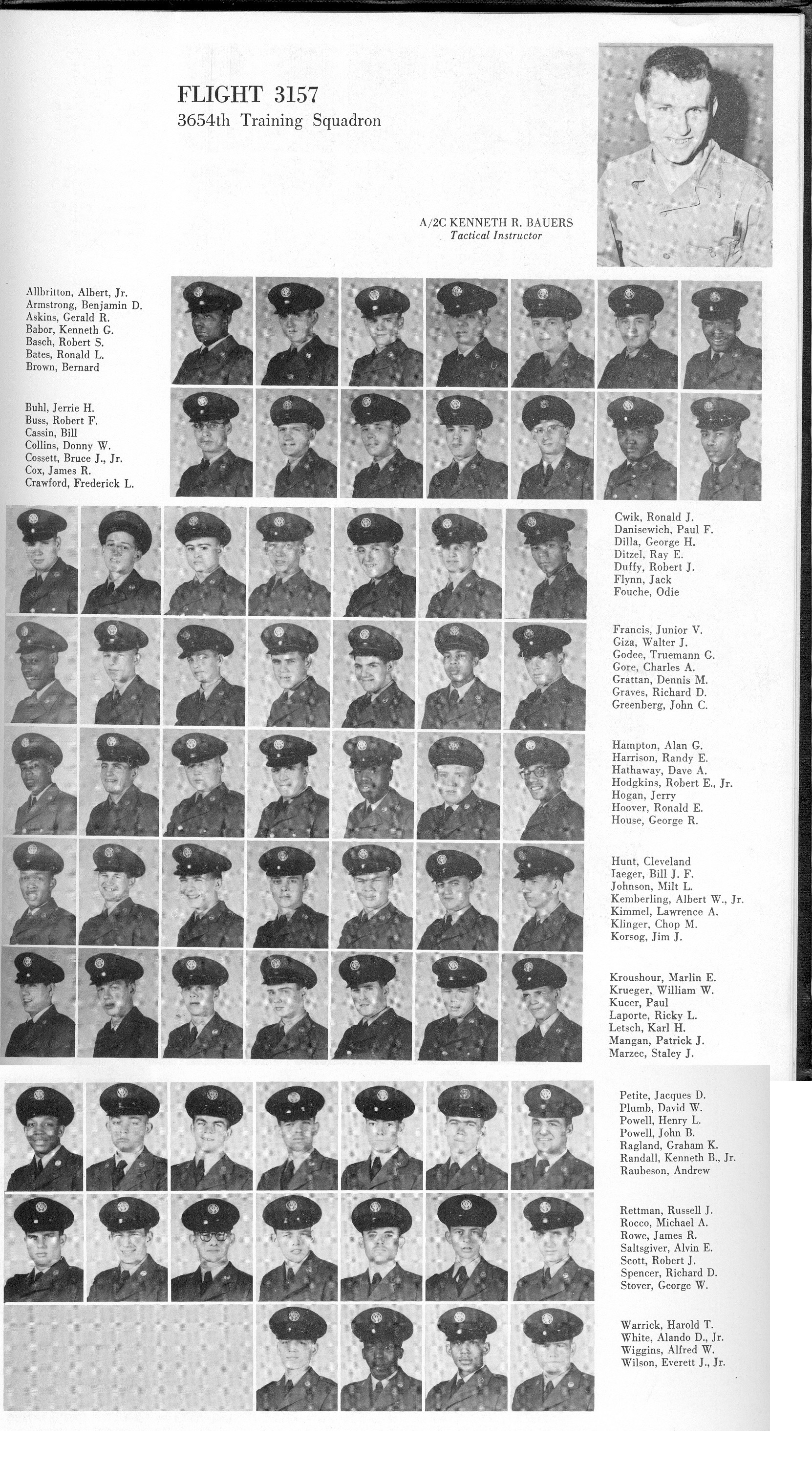 3654 Flt 3157 Apr 1954