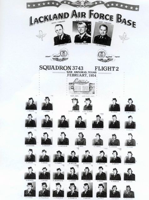 3743 BMTS Flt 2 Feb 1954