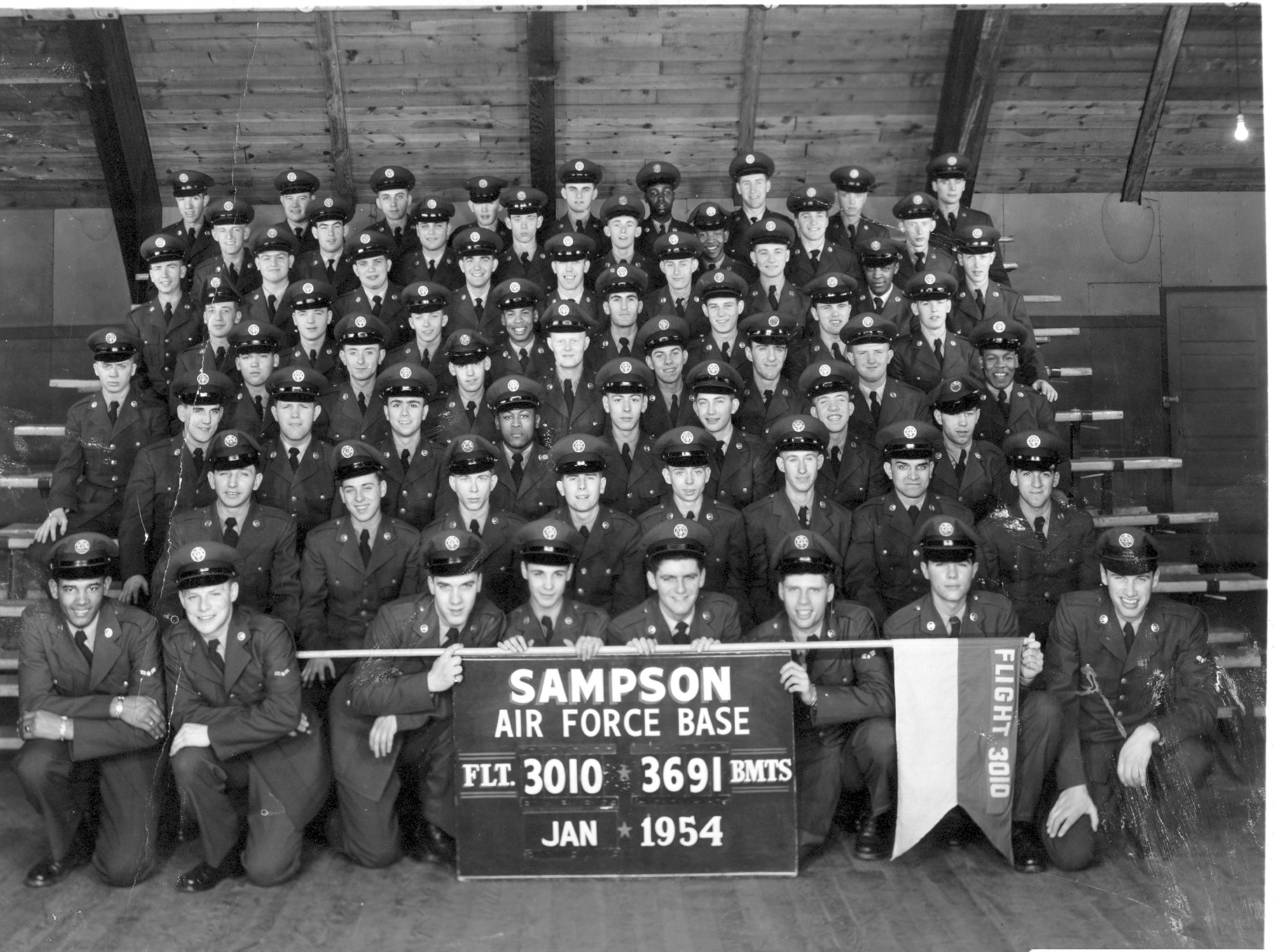 3691 Flt 3010 Jan 1954 Sampson