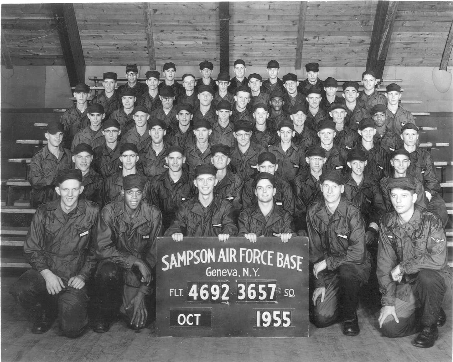 3657 Flt 4692 Oct 1955 Sampson AFB