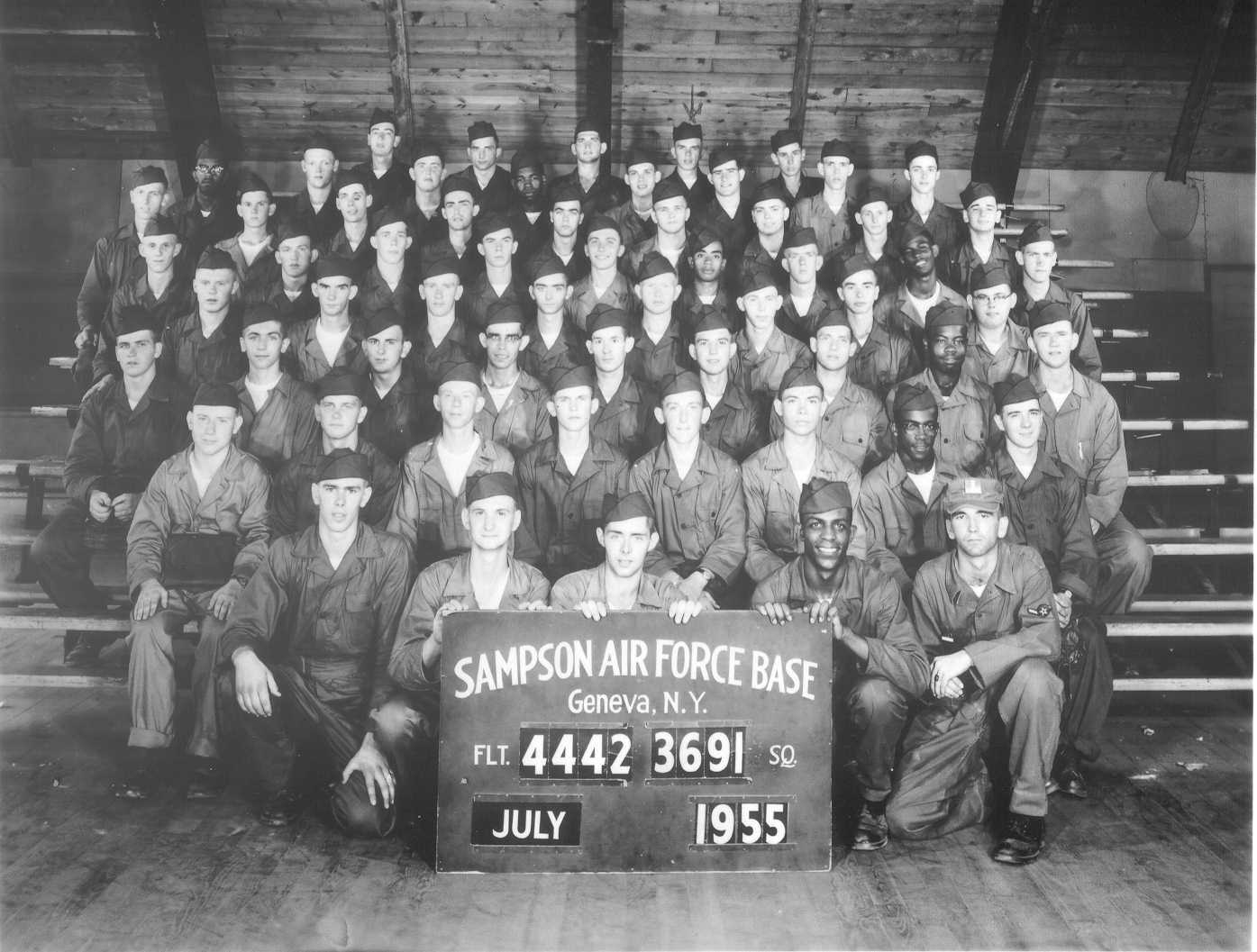 3691 Flt 4442 Jul 1955 Sampson AFB