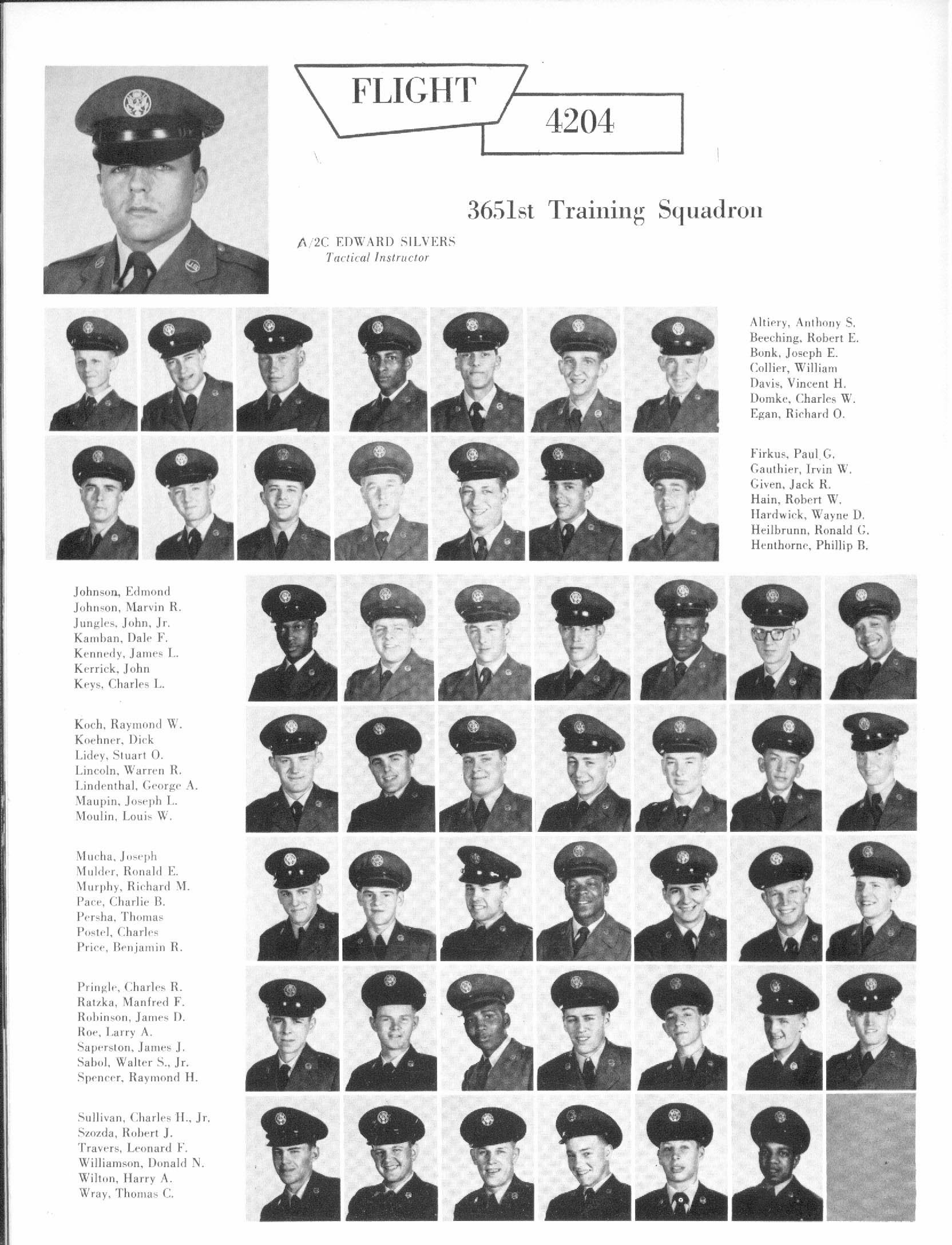 3651 Flt 4204 May 1955 Sampson