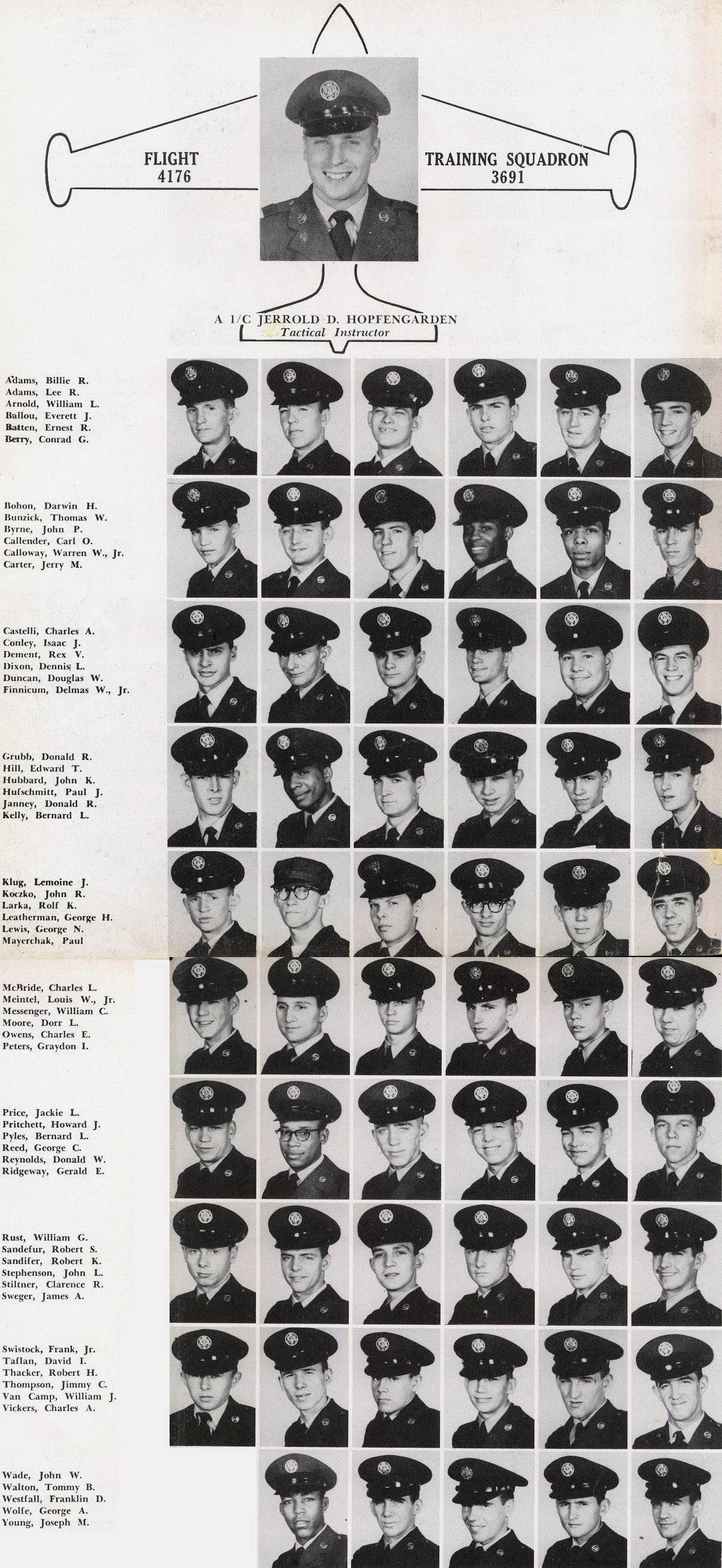 3691 Flt 4176 YB Mar 1955 Sampson