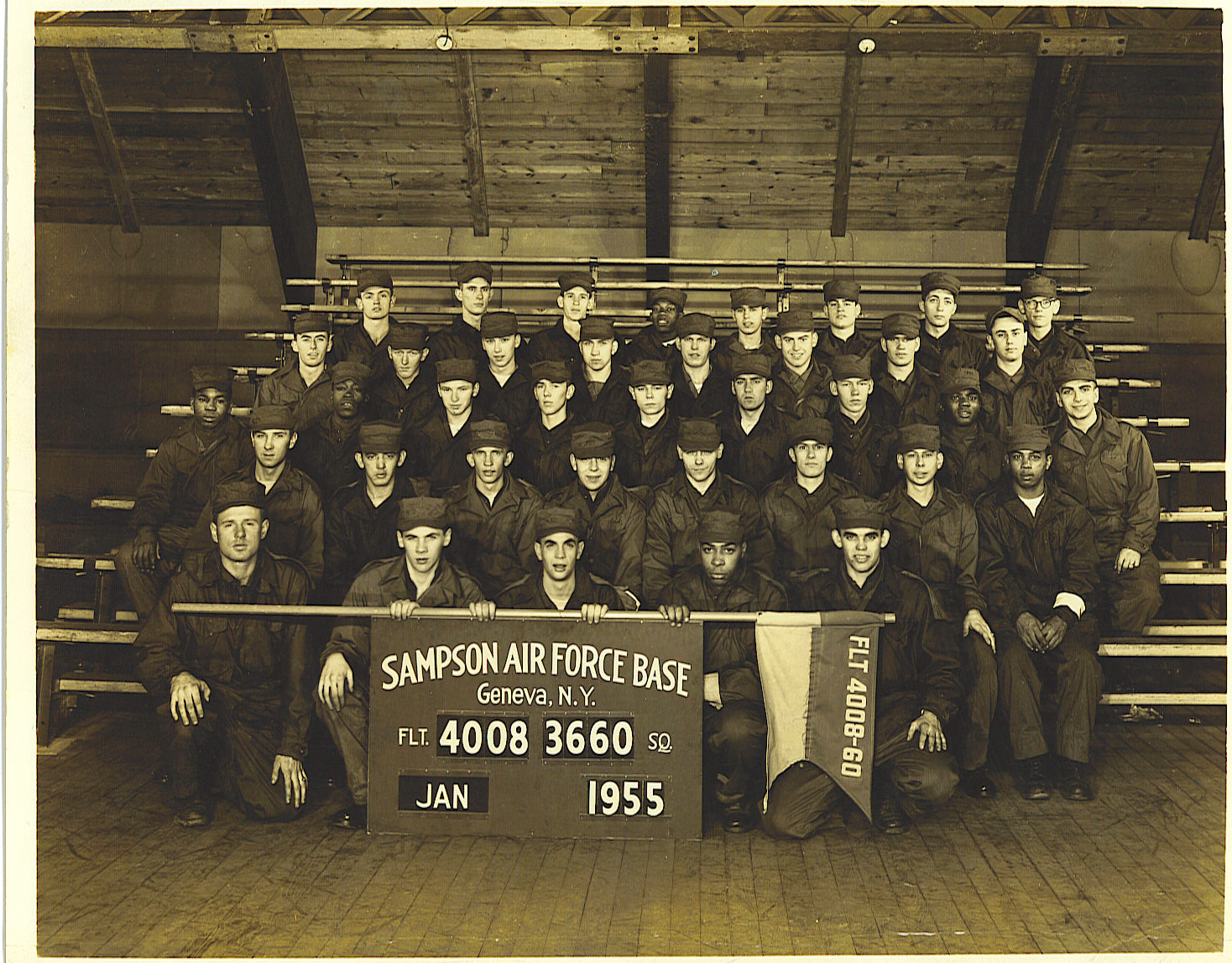 3660 Flt 4008 Jan 1955 Sampson AFB
