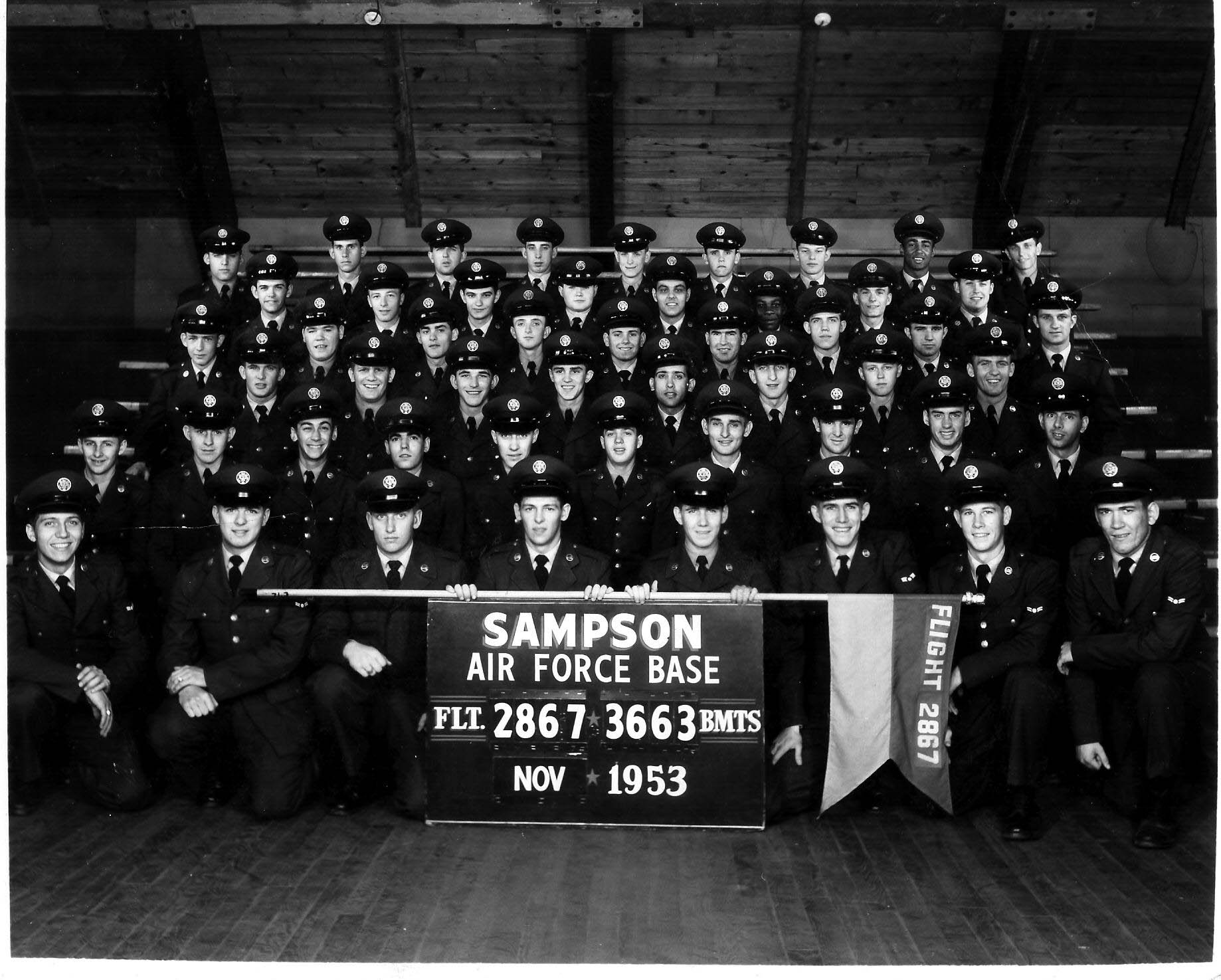3663 Flt 2867 Nov 1953 Sampson