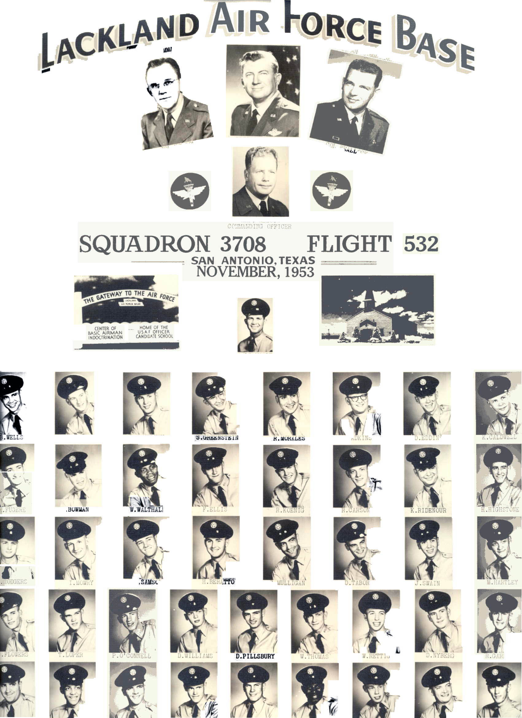 3708 Flt 532 YB Nov 1953