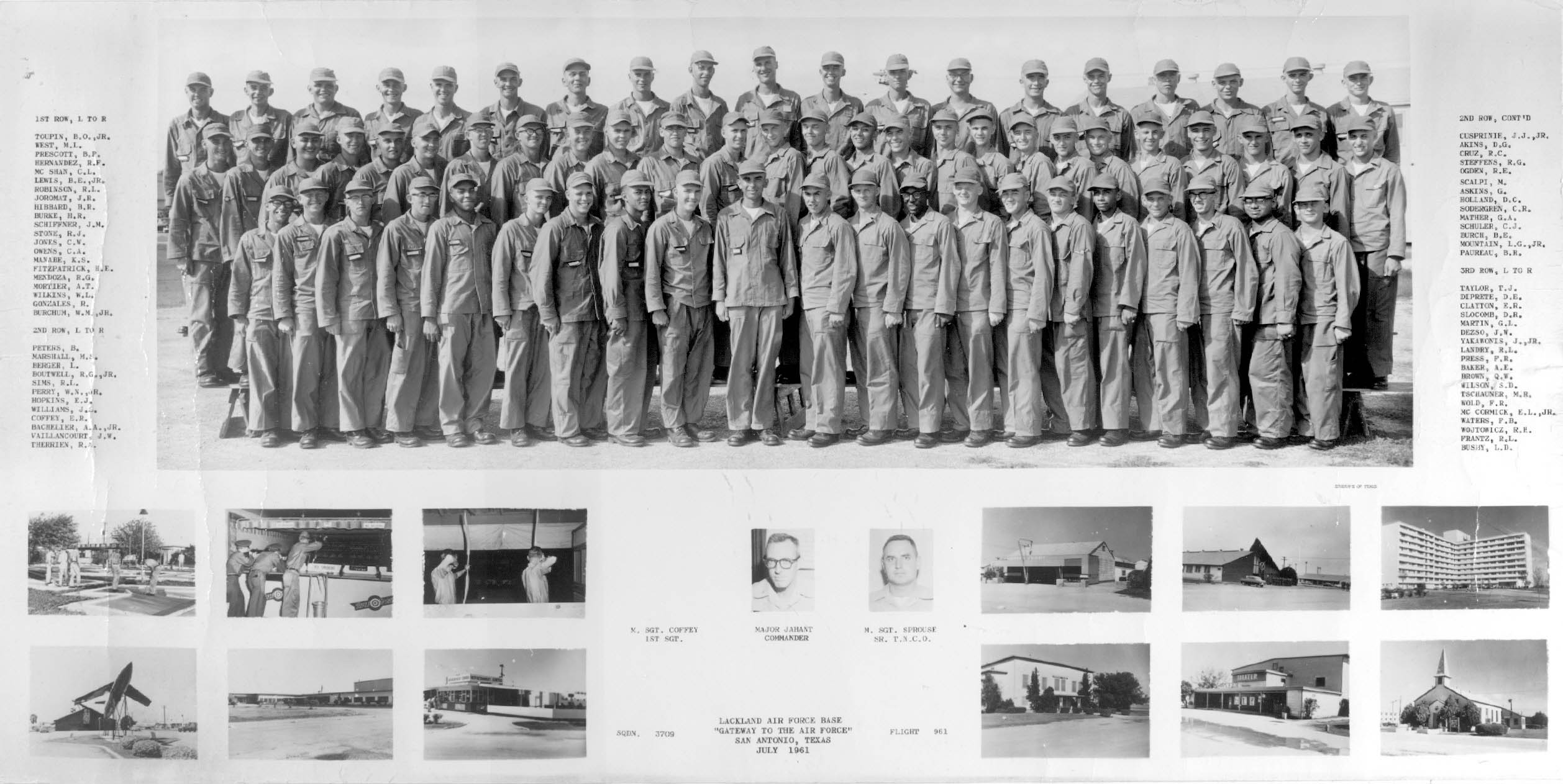 3709 Flt 961 Jul 1961