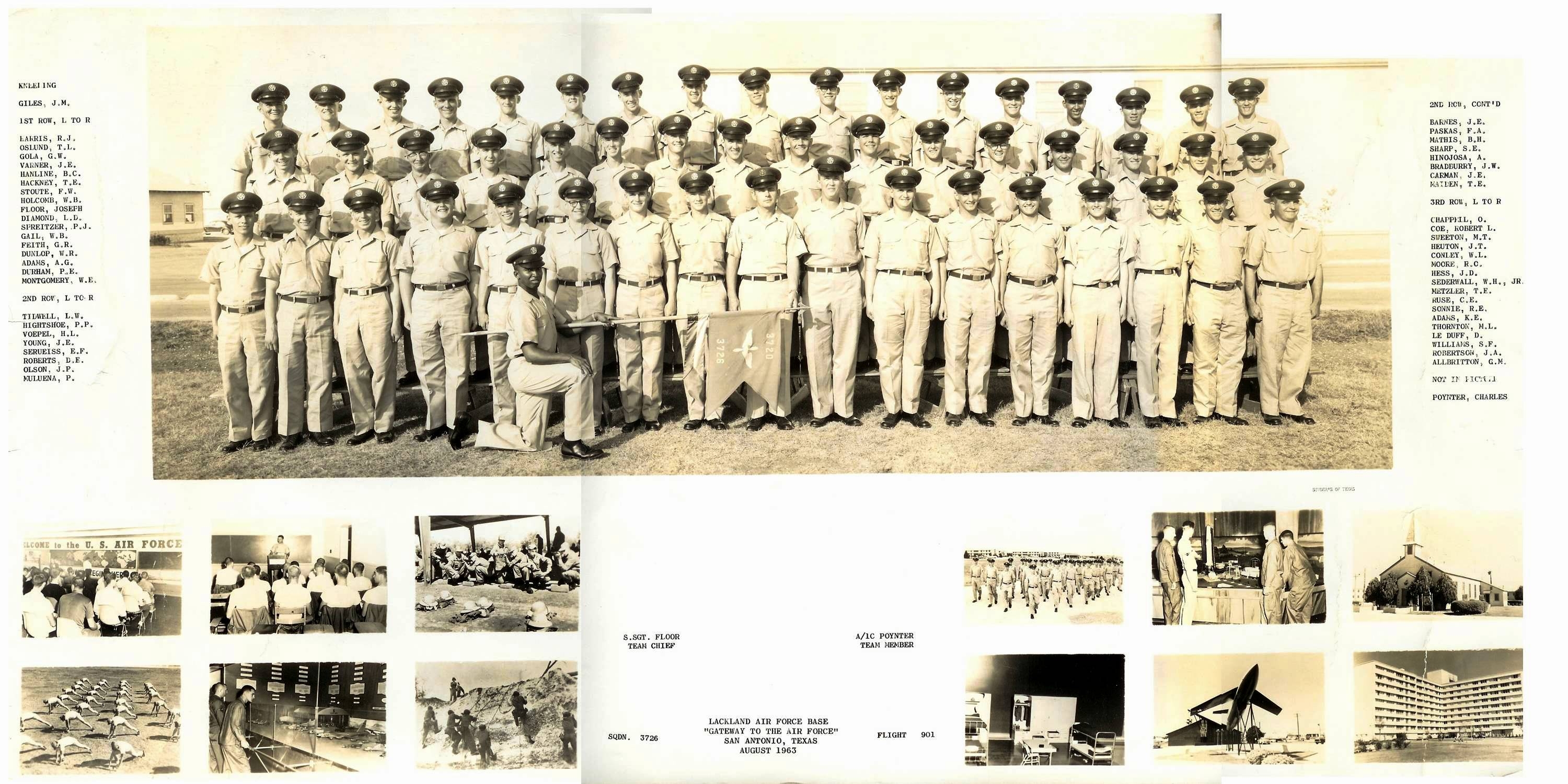 3726 Flt 901 Aug 1963