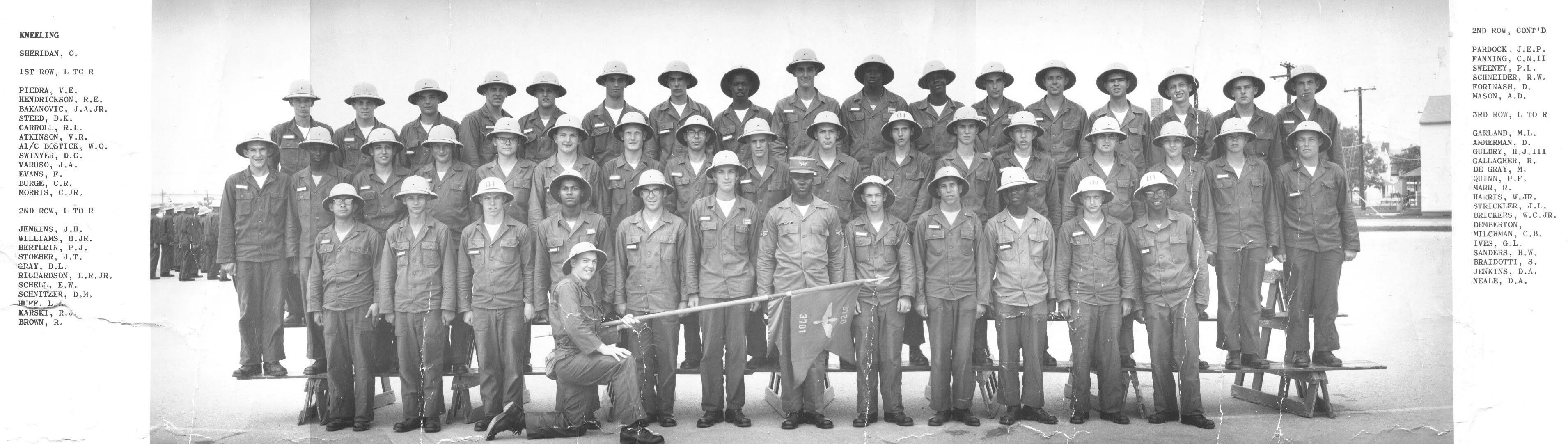 3701 Flt 392 Apr 1963