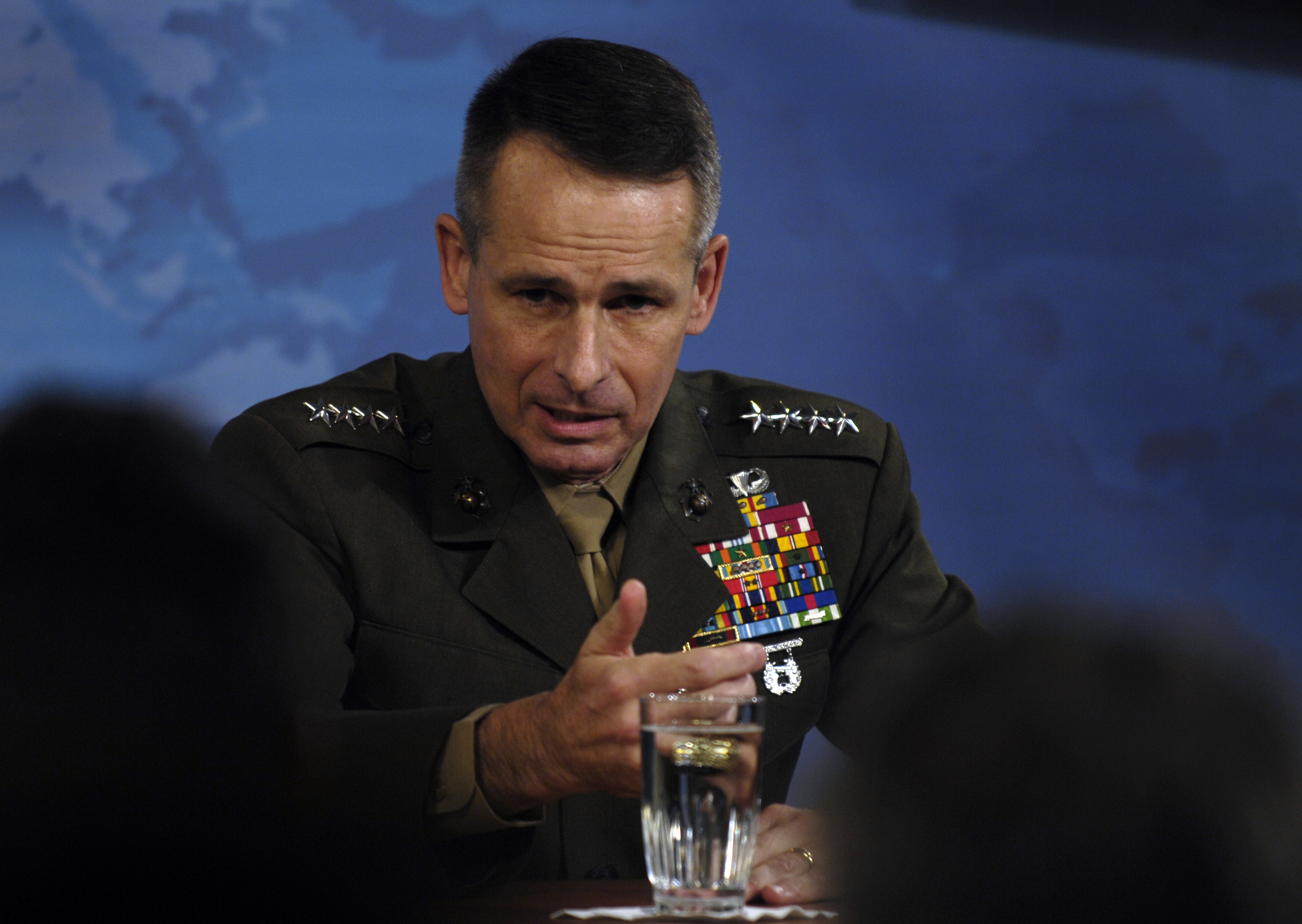 U.S. Marine Gen. Peter Pace, chairman of the Joint Chiefs of Staff ...