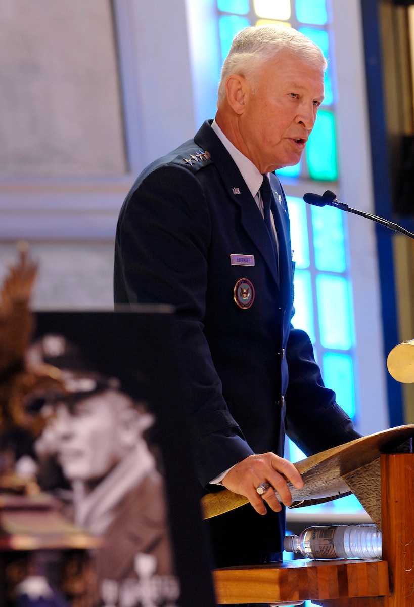 Three-time ace, former cadet commandant, buried at academy > Air Force ...