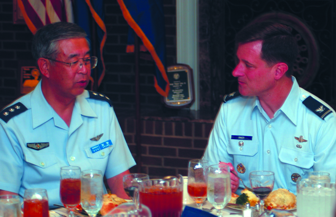 Top JASDF general visits CAFB