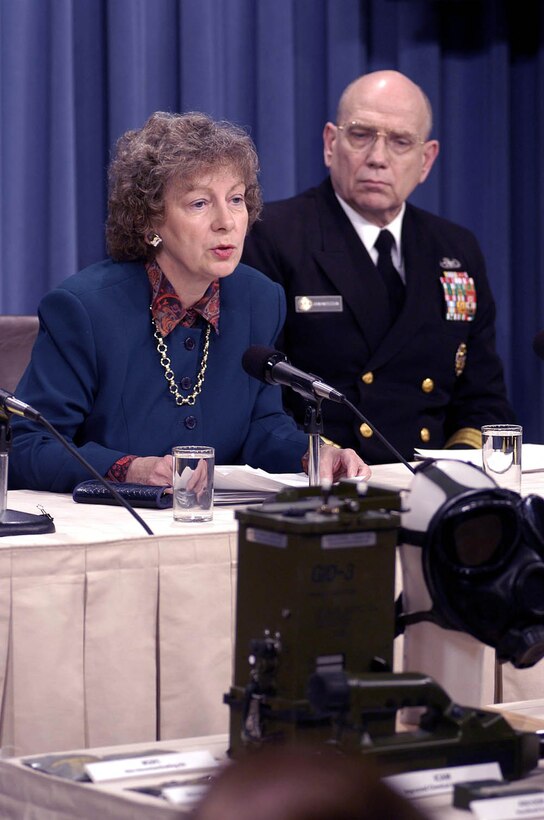 Dr. Anna Johnson-Winegar, deputy assistant to the secretary of defense ...