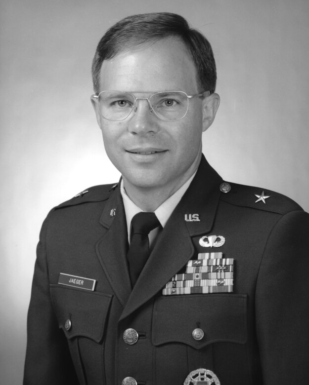 BRIGADIER GENERAL JAMES A. JAEGER > U.S. Air Force > Biography Display