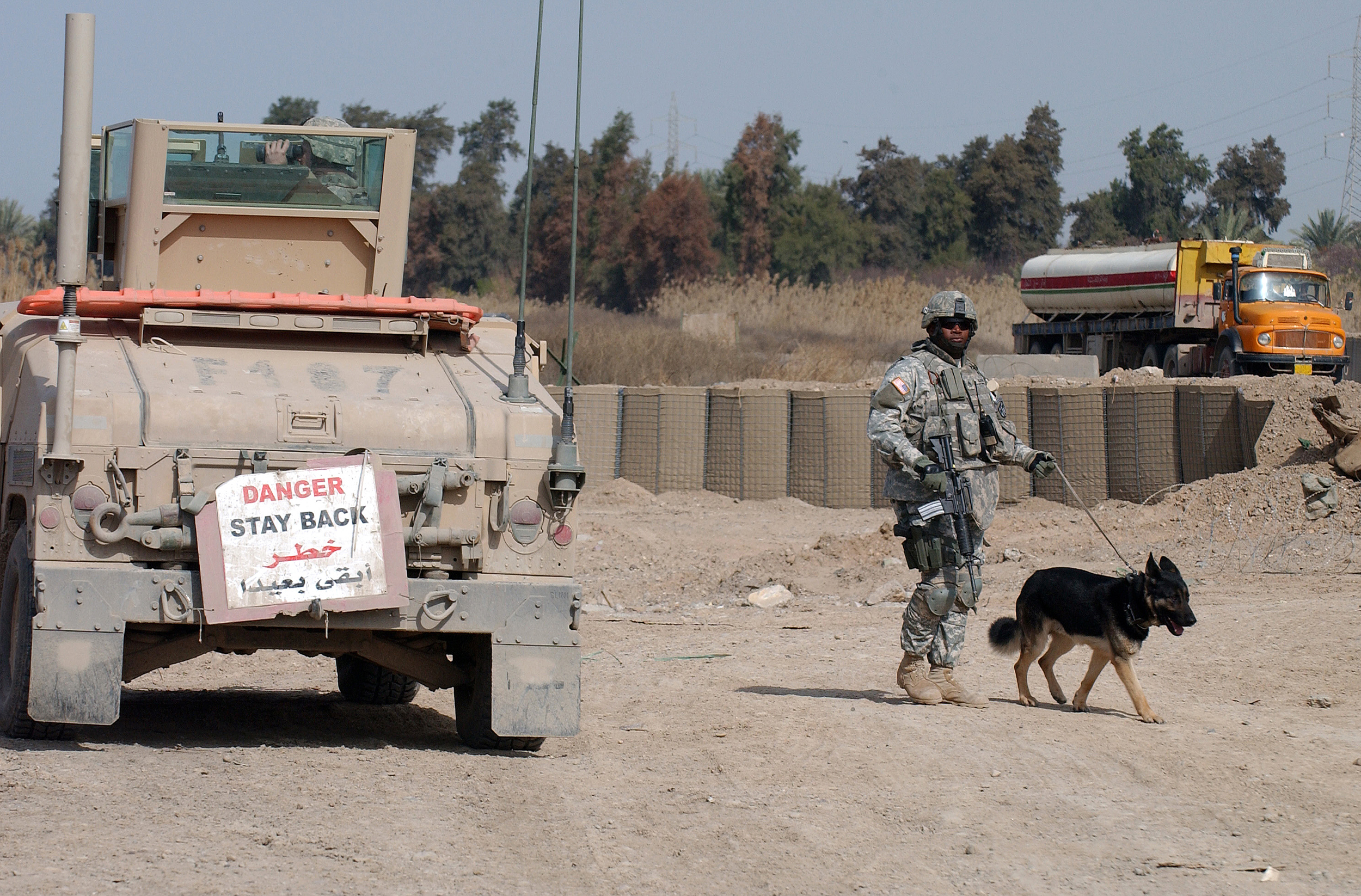 U.S. Army Staff Sgt. Clayton Glover, assigned to the 529th Military ...
