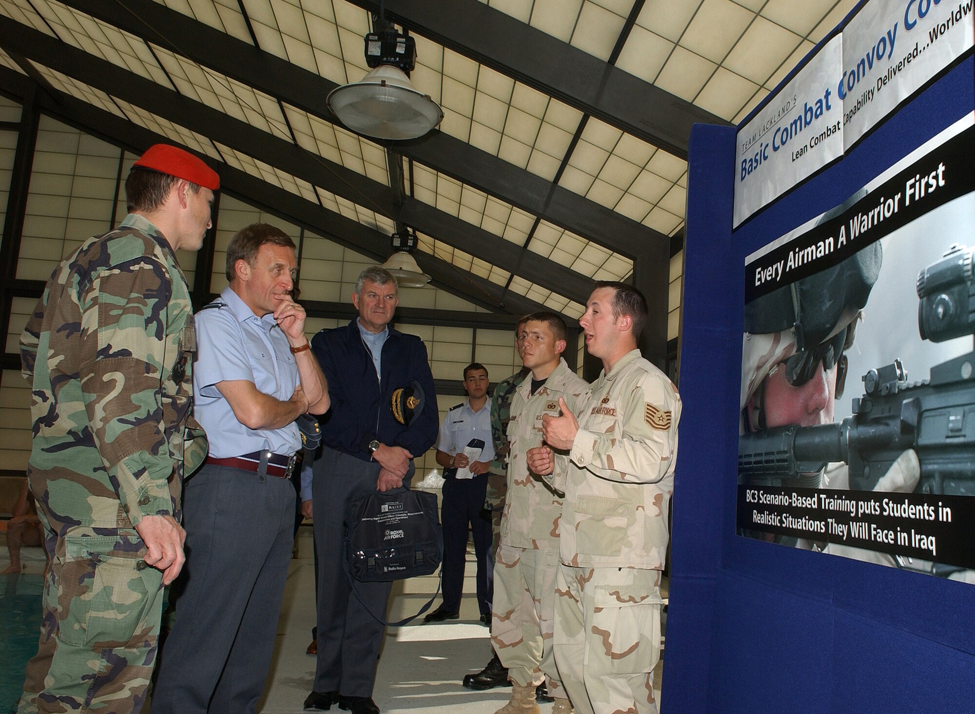 Top U.K. training official visits AETC, increases bilateral cooperation ...