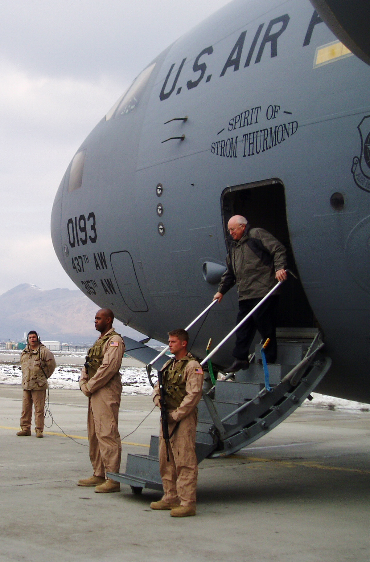 Airlifting the VP