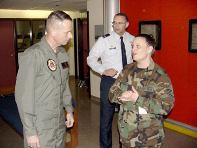 Gen. Pace visits DGMC