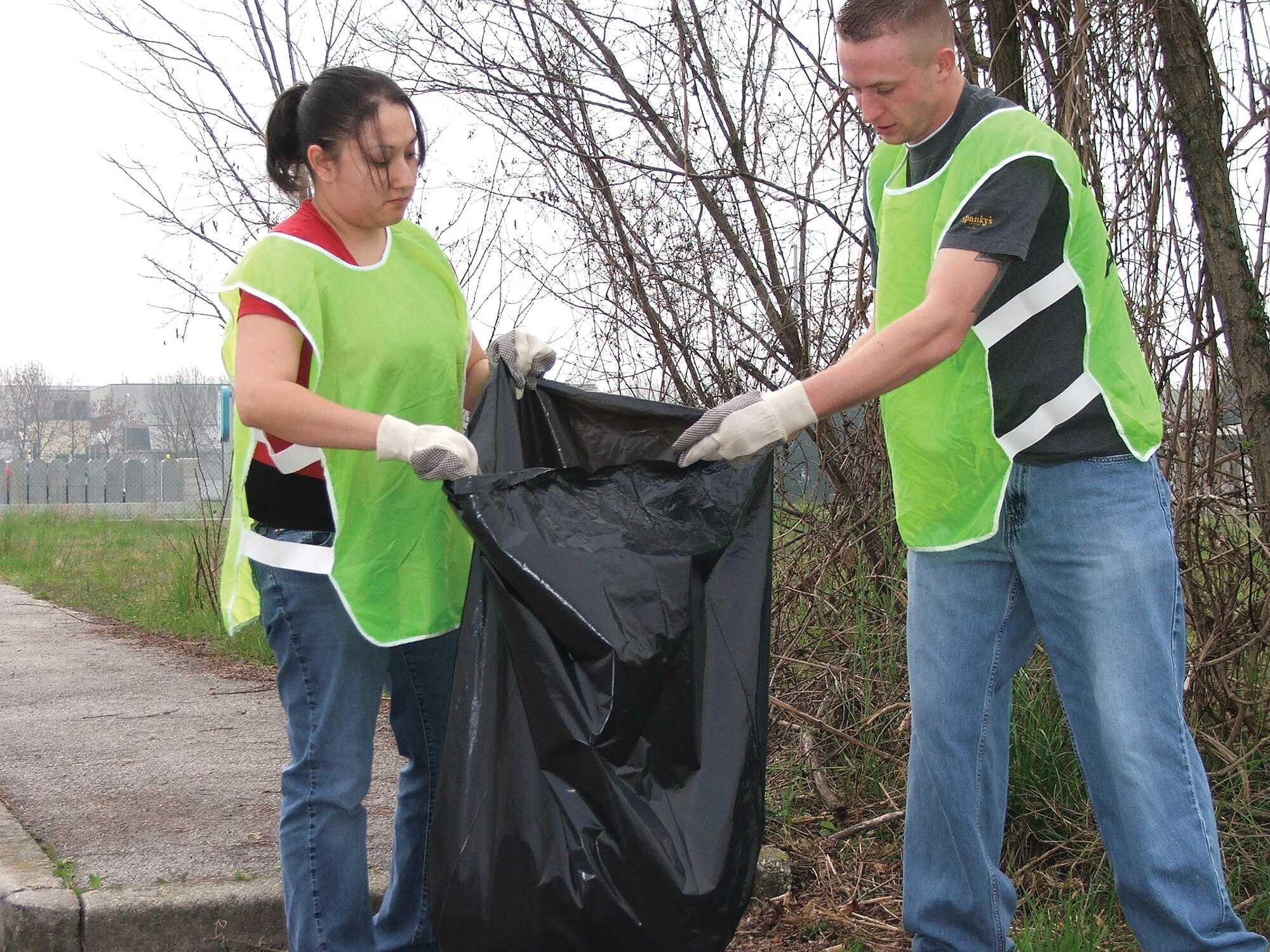 Helping the environment: Americans participate in Aviano Ecological Day ...