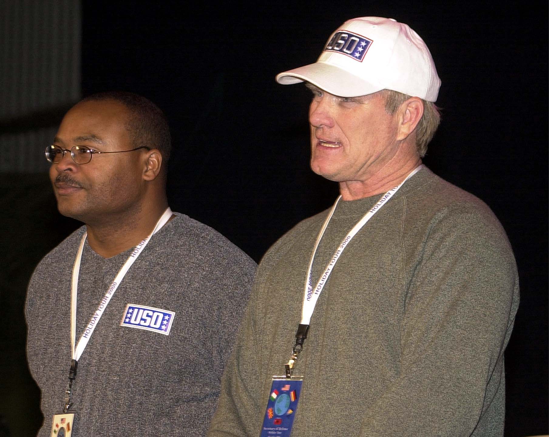 Former Pittsburgh Steelers quarterback Terry Bradshaw and former ...