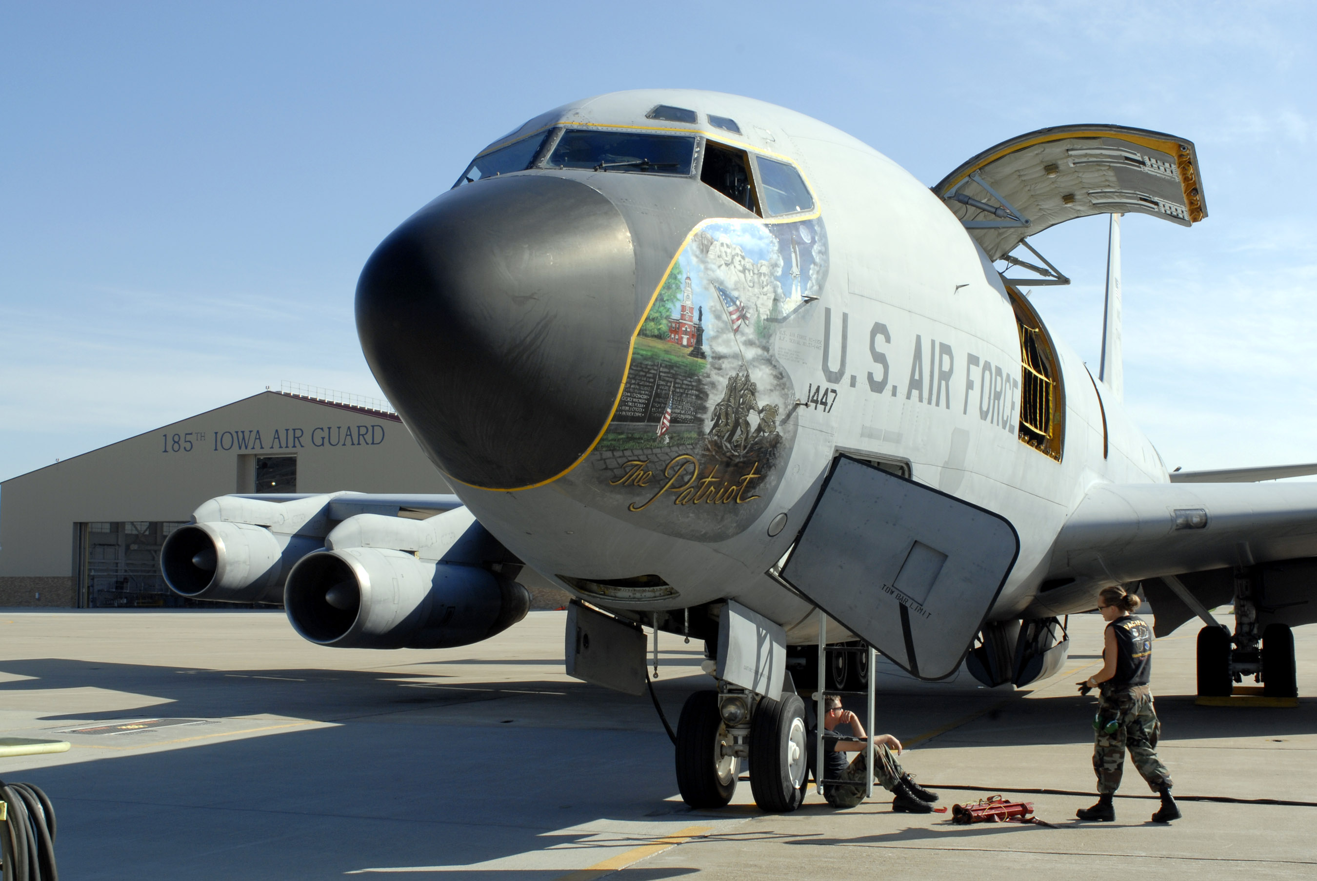 Iowa's KC-135E retires as 'snow bird' in Arizona