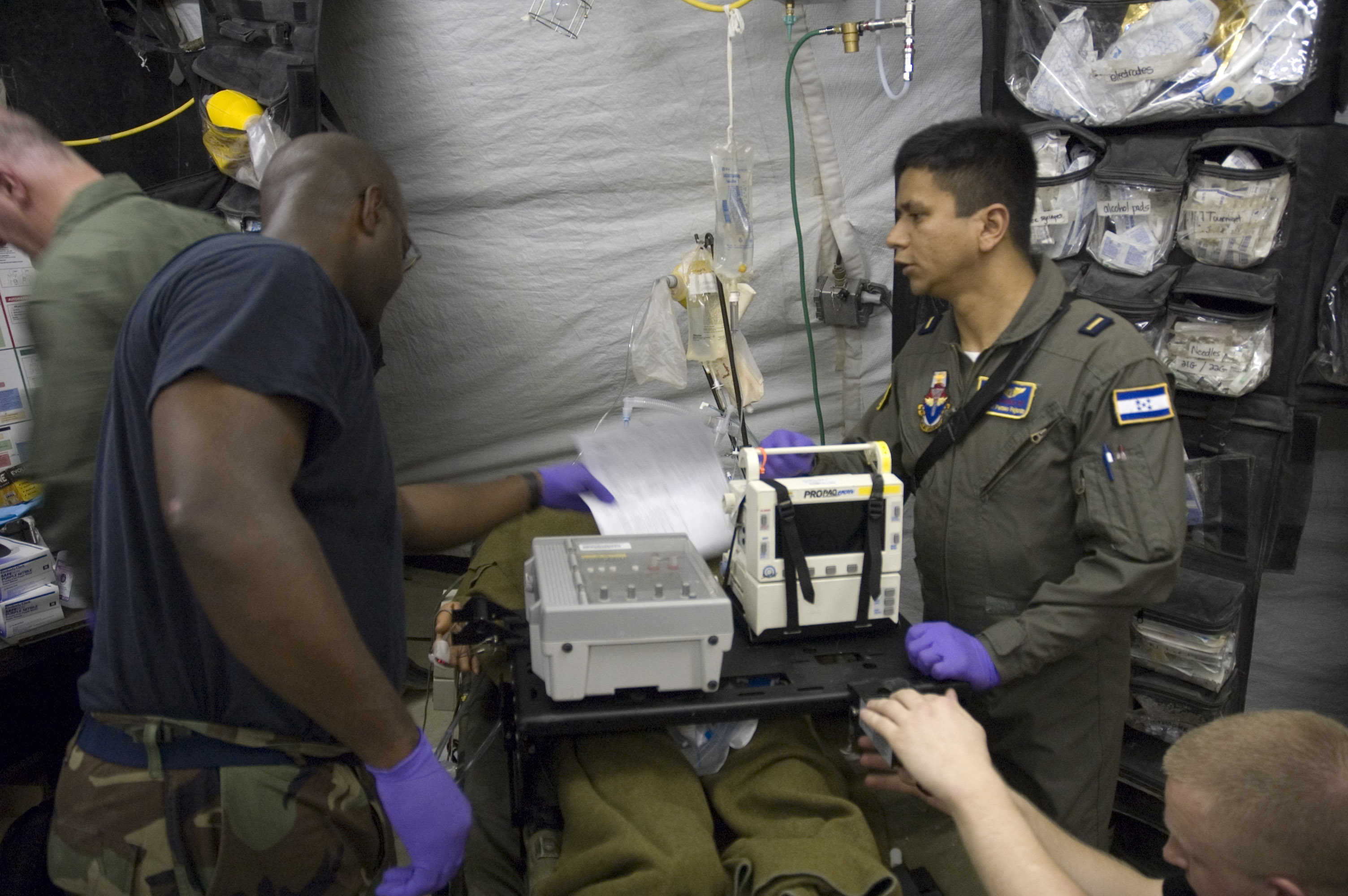 International flight surgeons train at Brooks > Air Force Materiel ...