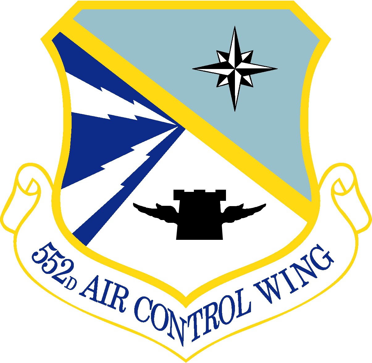 552nd Air Control Wing Shield
