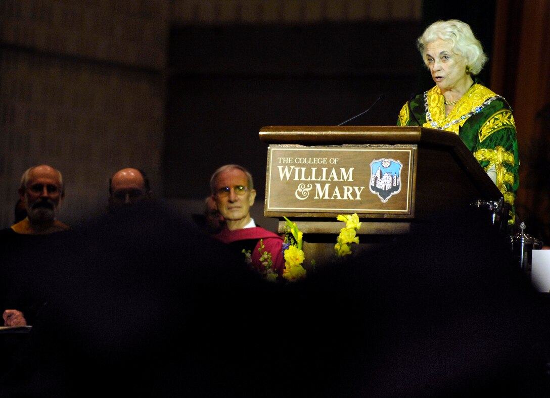 Former Supreme Court Justice and current Chancellor of the College of ...