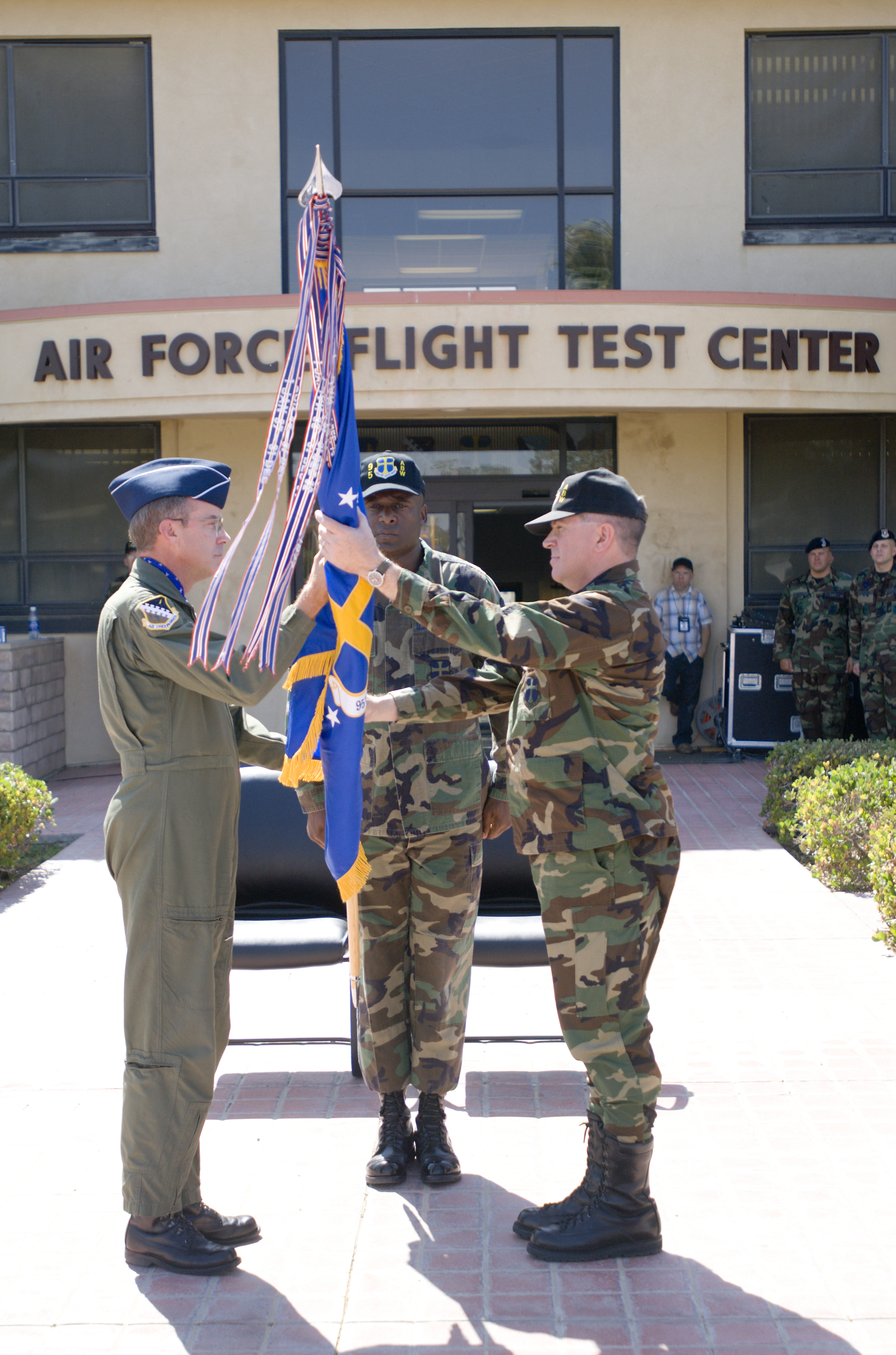 Colonel Gallagher assumes command of 95th ABW > Edwards Air Force Base ...