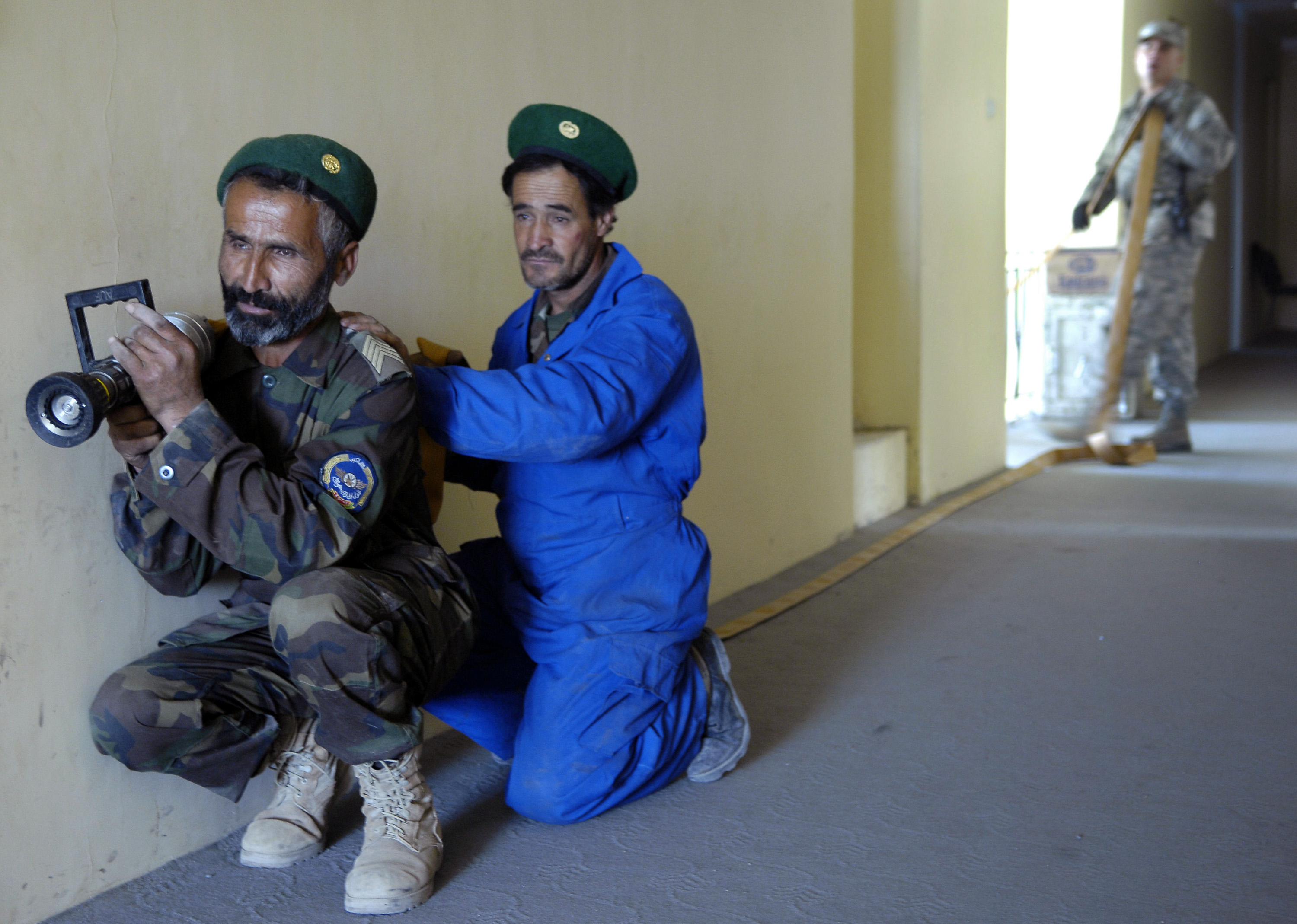 Firefighters bring 'burning' passion to training mission > Air Force ...