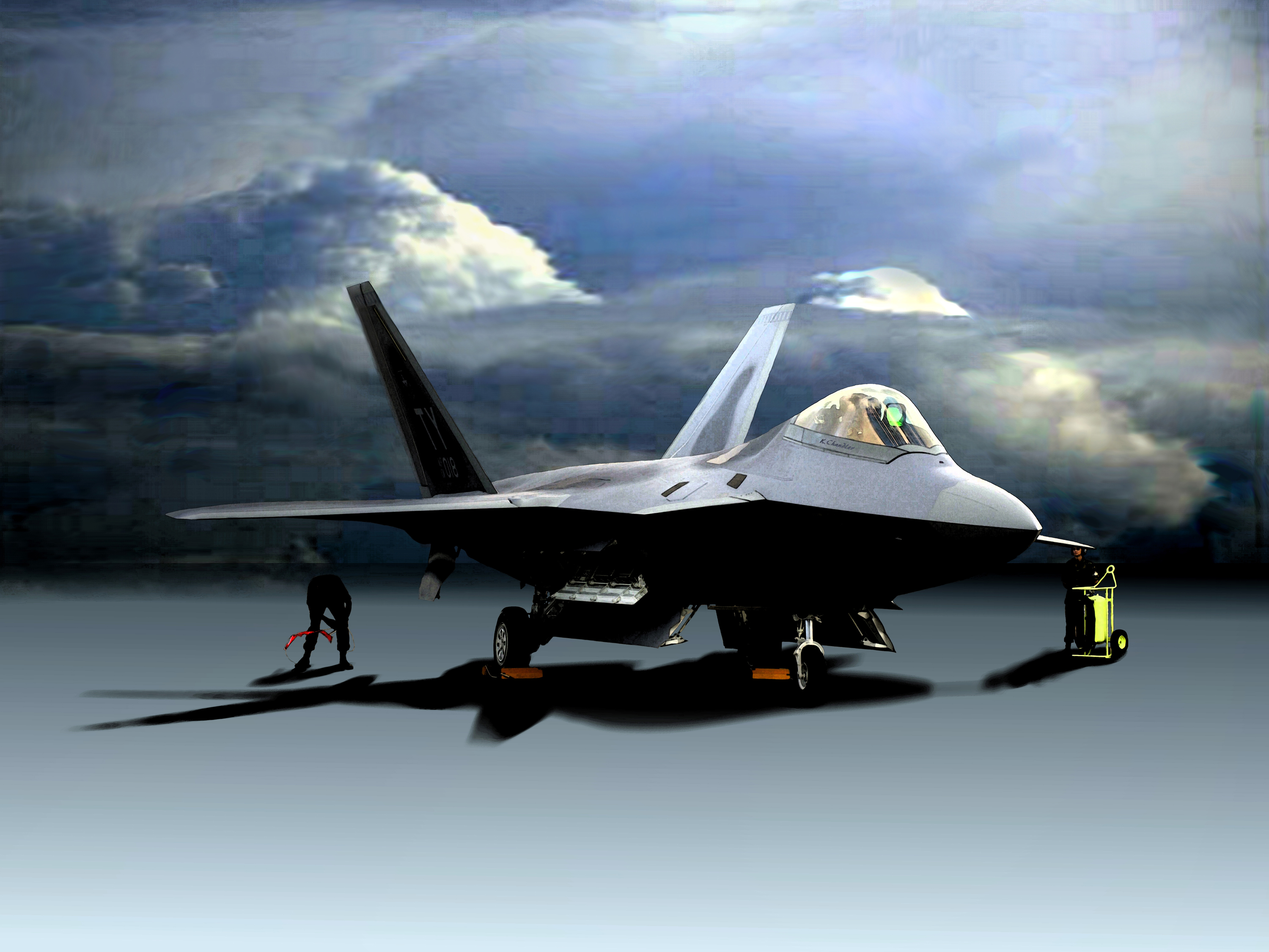 F-22 'Ground Crew Tyndall'