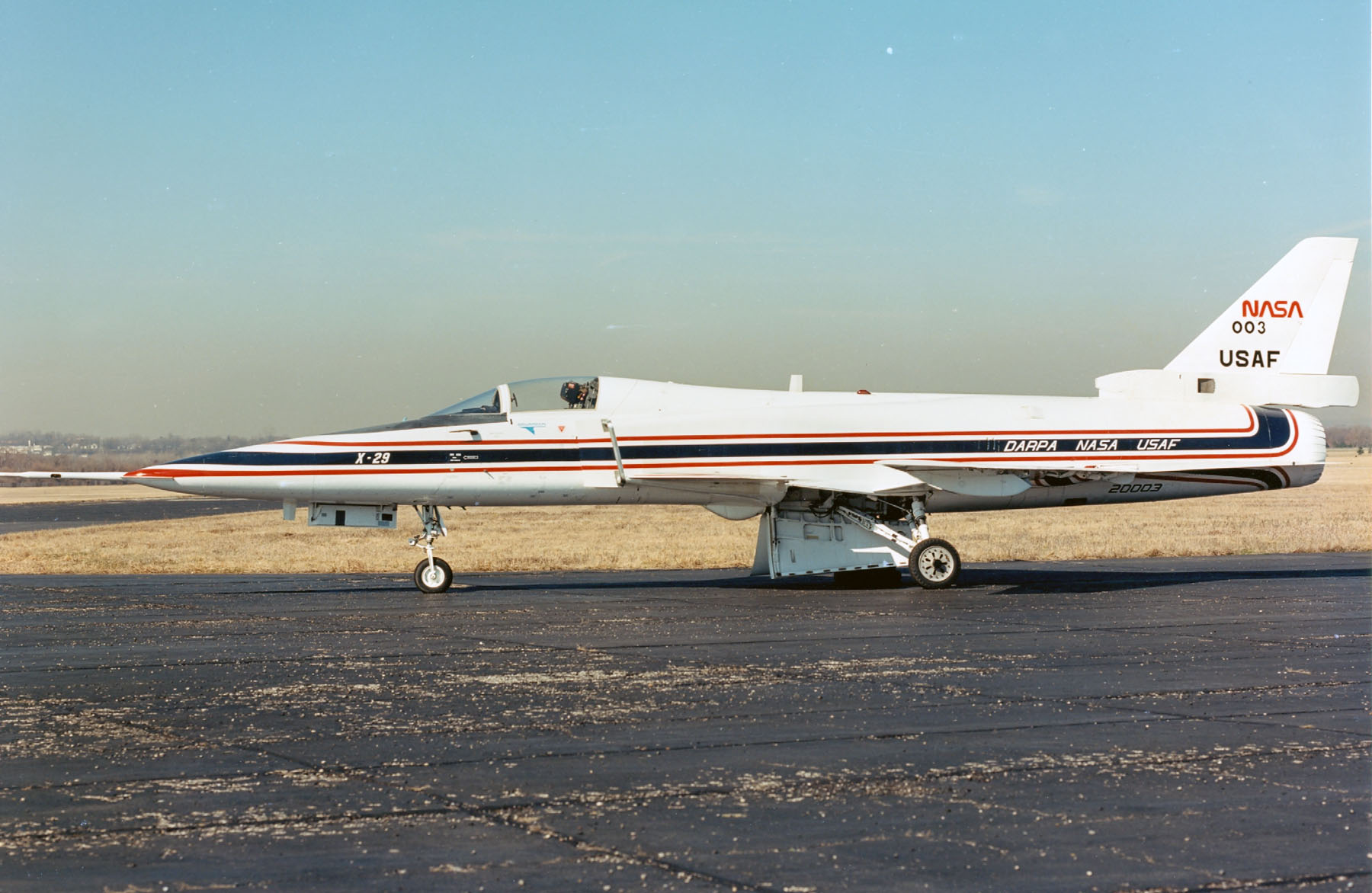 Grumman X-29A > National Museum of the United States Air Force™ > Display
