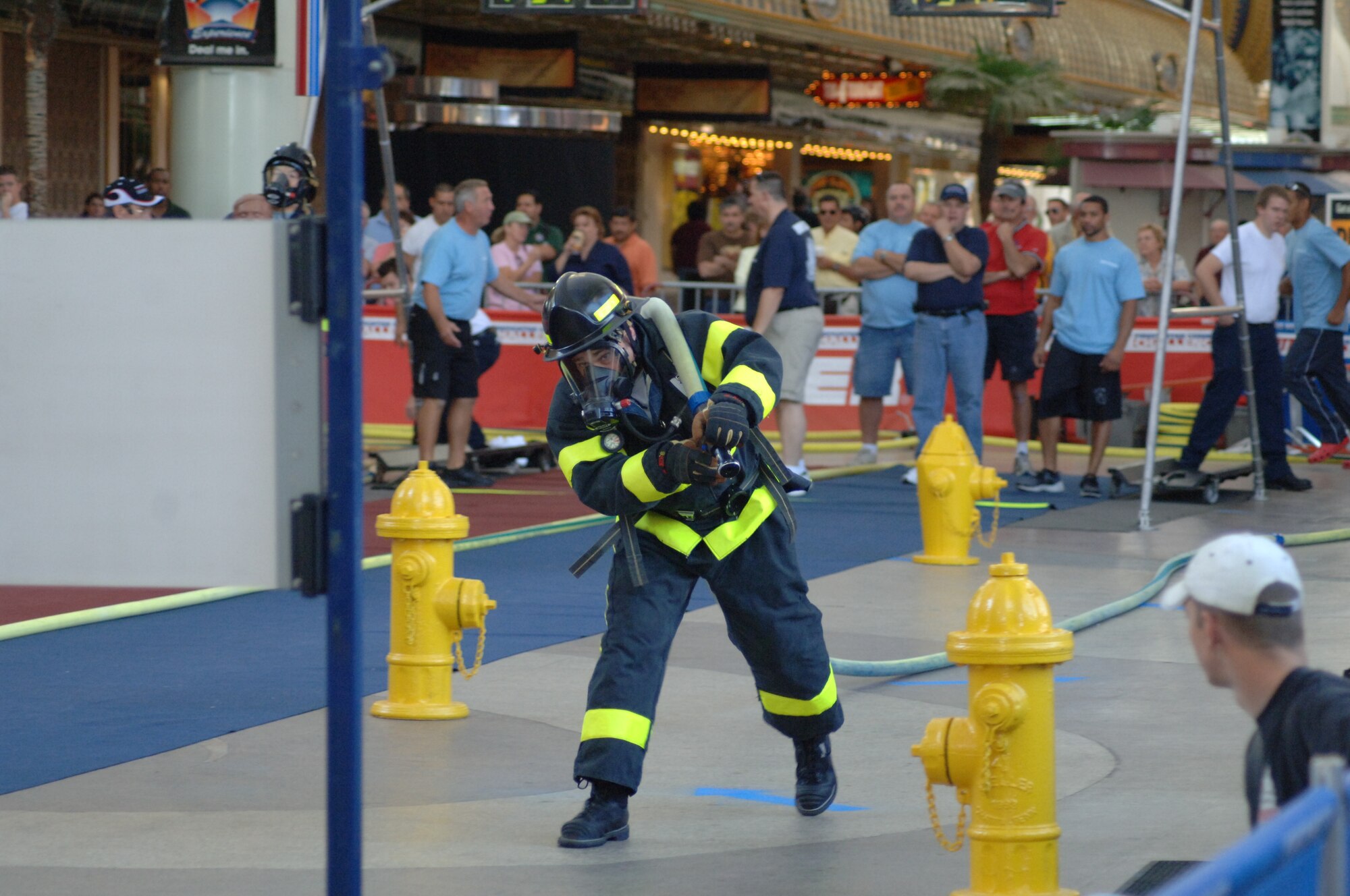 Base firefighter competes in world firefighter challenge > Wright ...