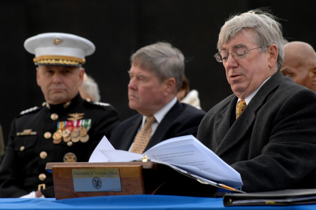 The Honorable Gordon H. Mansfield, acting secretary of Veterans Affairs ...