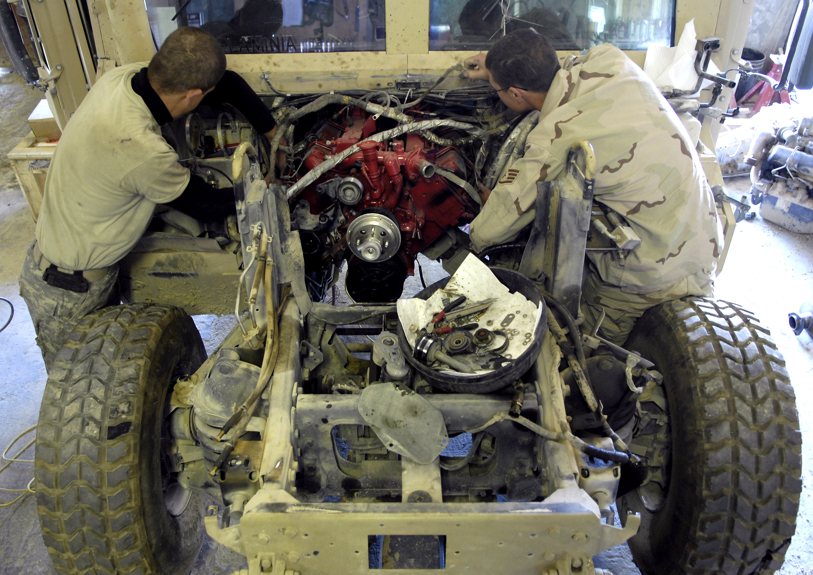 'In-lieu-of' Airmen keep Army rolling along > Air Force > Article Display