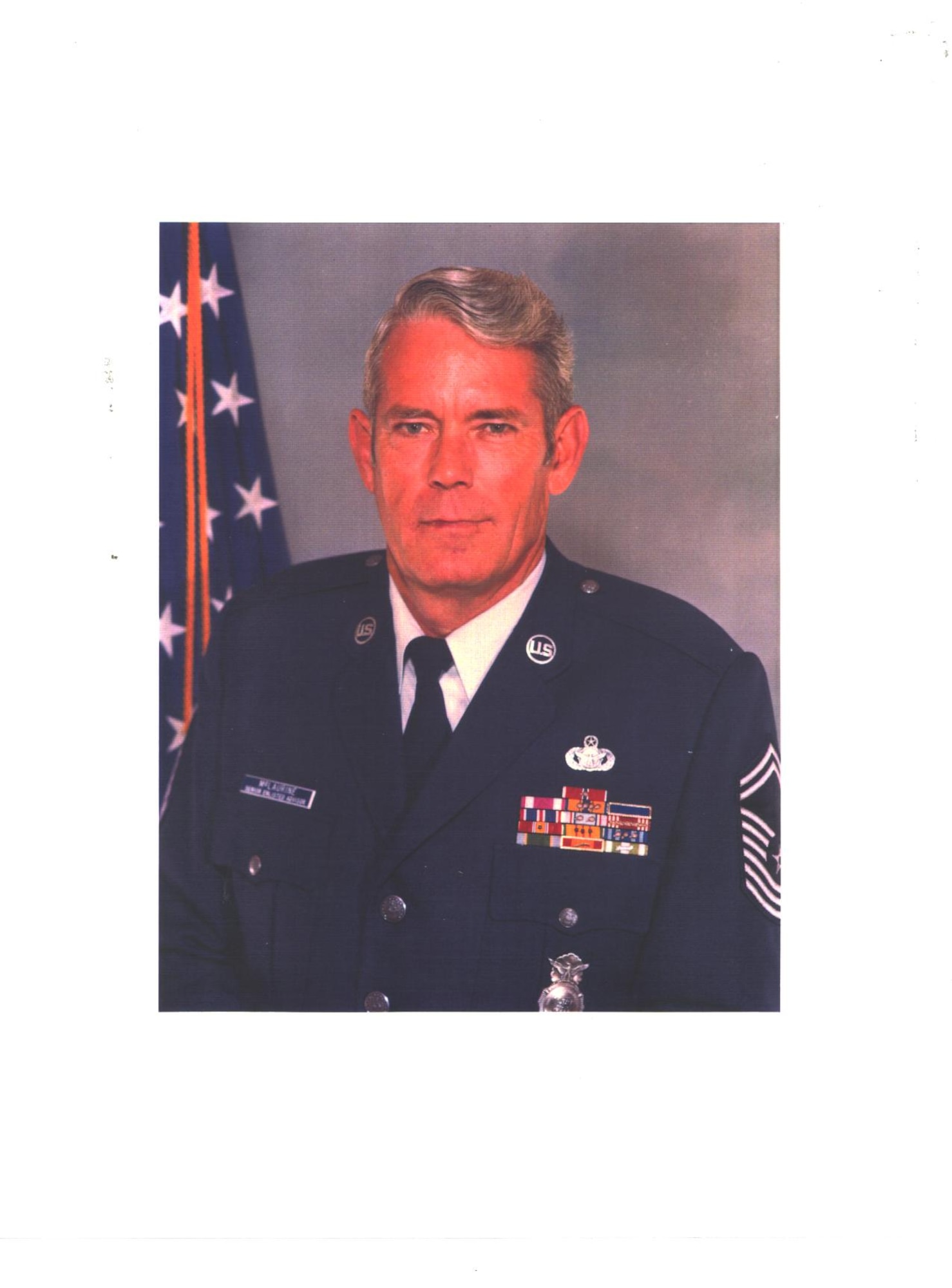 CMSGT ROBERT J. MCLAURINE > Air Force Security Forces Center > Display