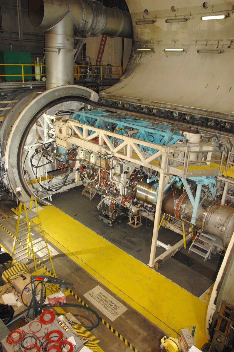 AEDC Propulsion Test Branch propelling aircraft engine technology ...