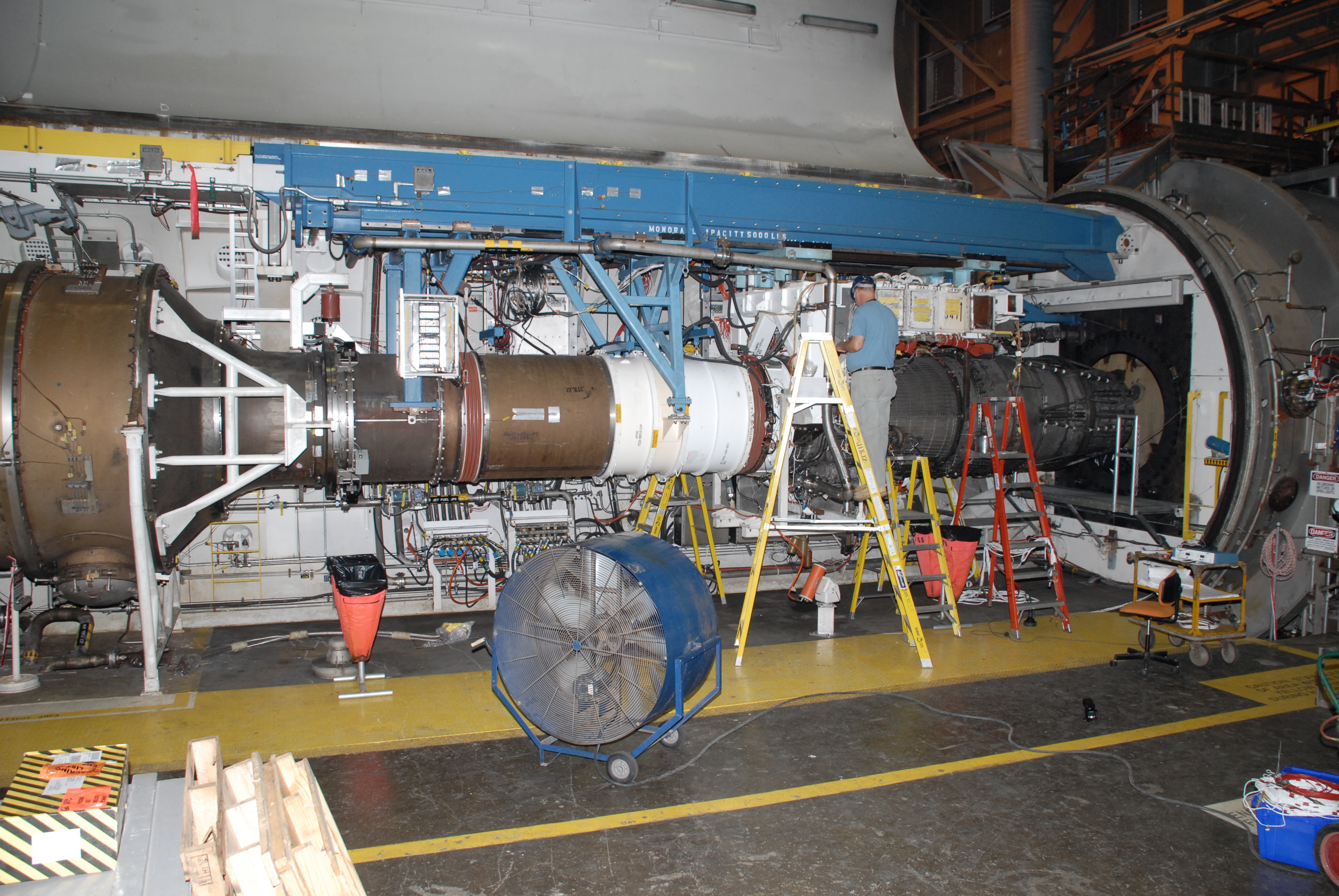 Secretary sees first afterburning engine test with synthetic fuel > Air ...