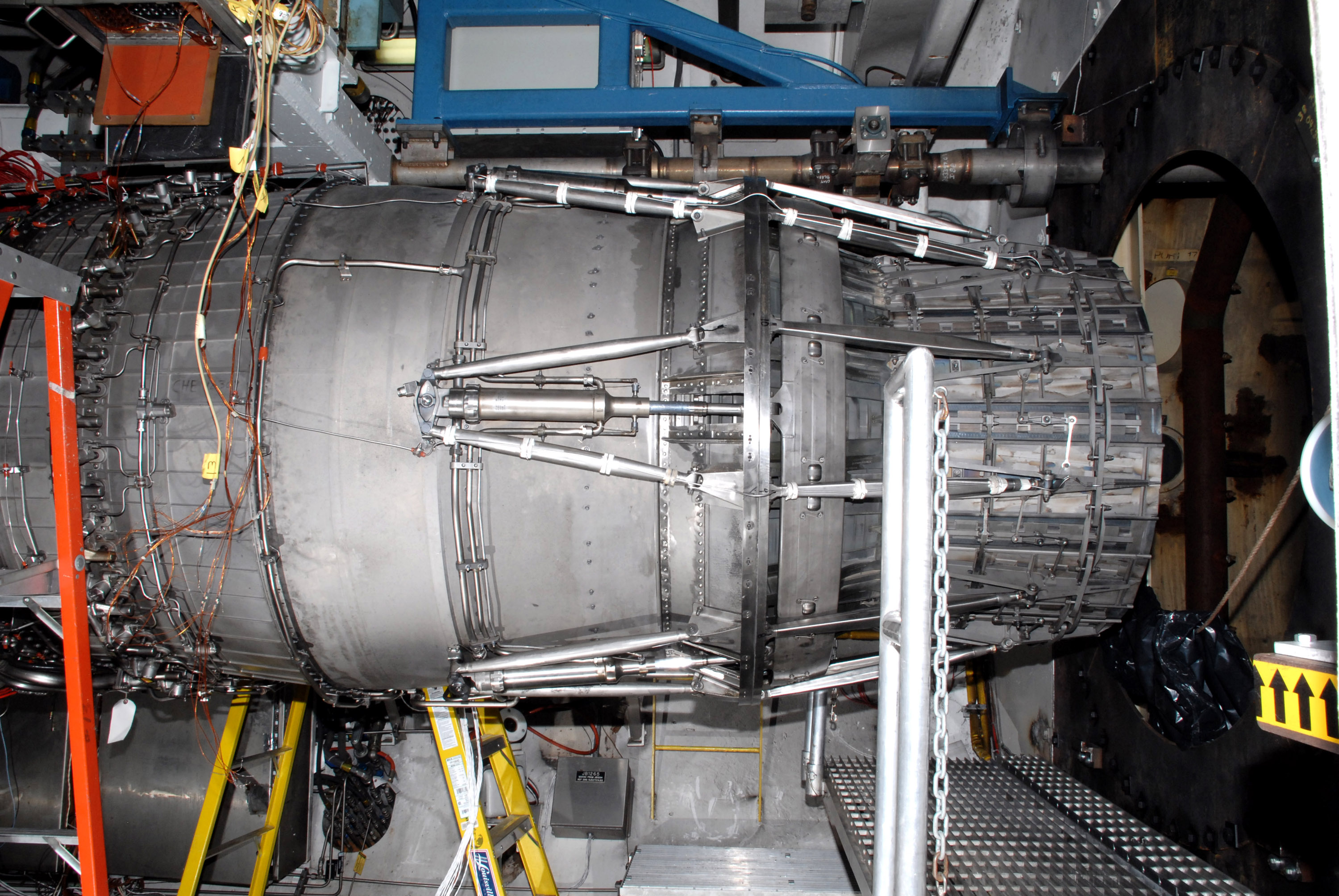 Secretary sees first afterburning engine test with synthetic fuel