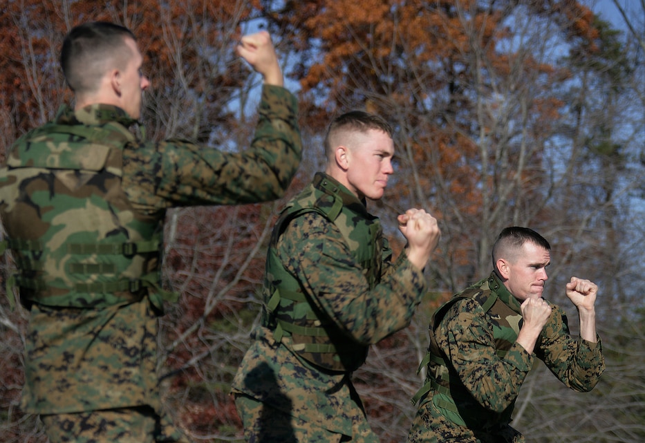 Young officers grapple for tan belt > United States Marine Corps ...