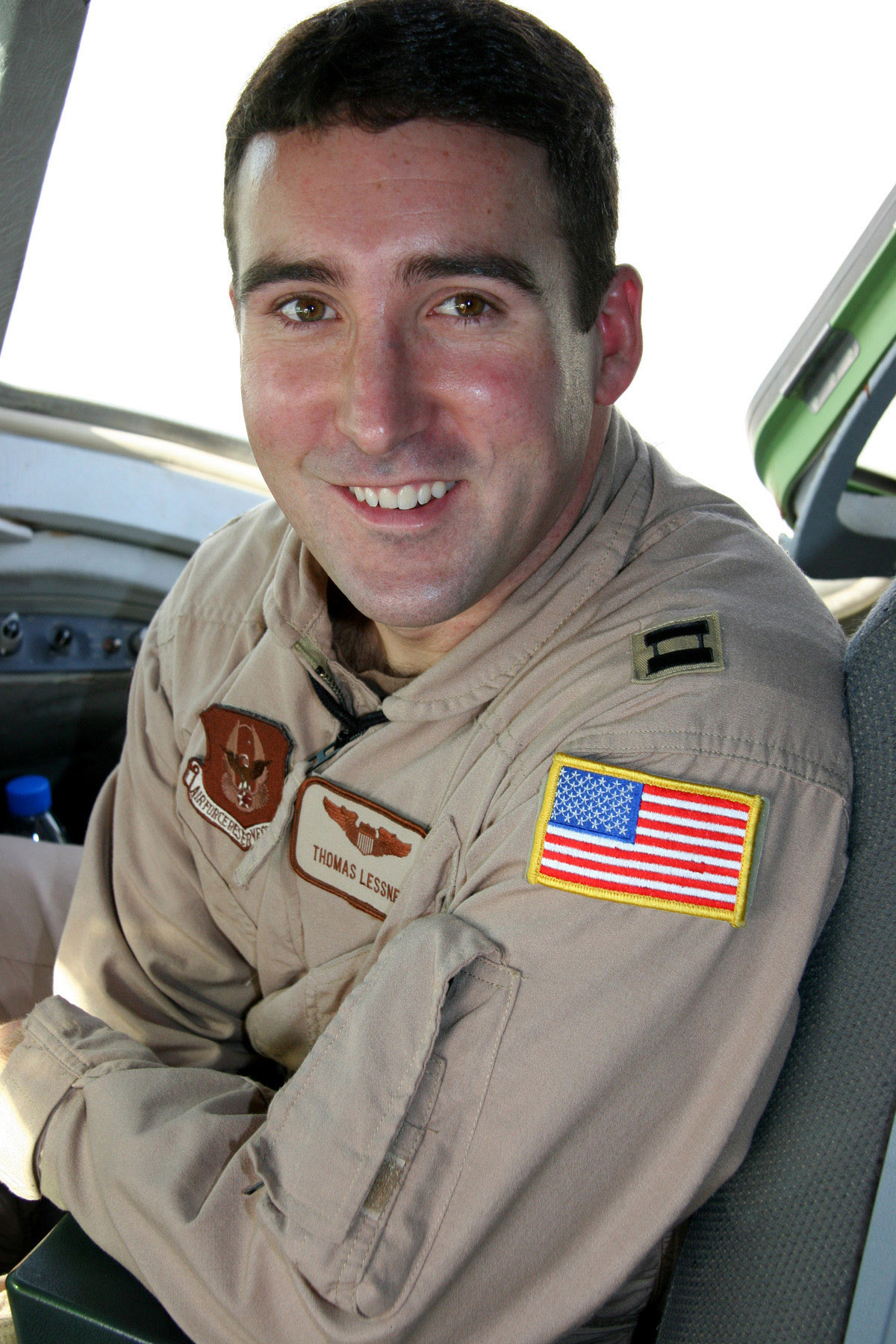 Captain 'walks the line' for fellow Airmen