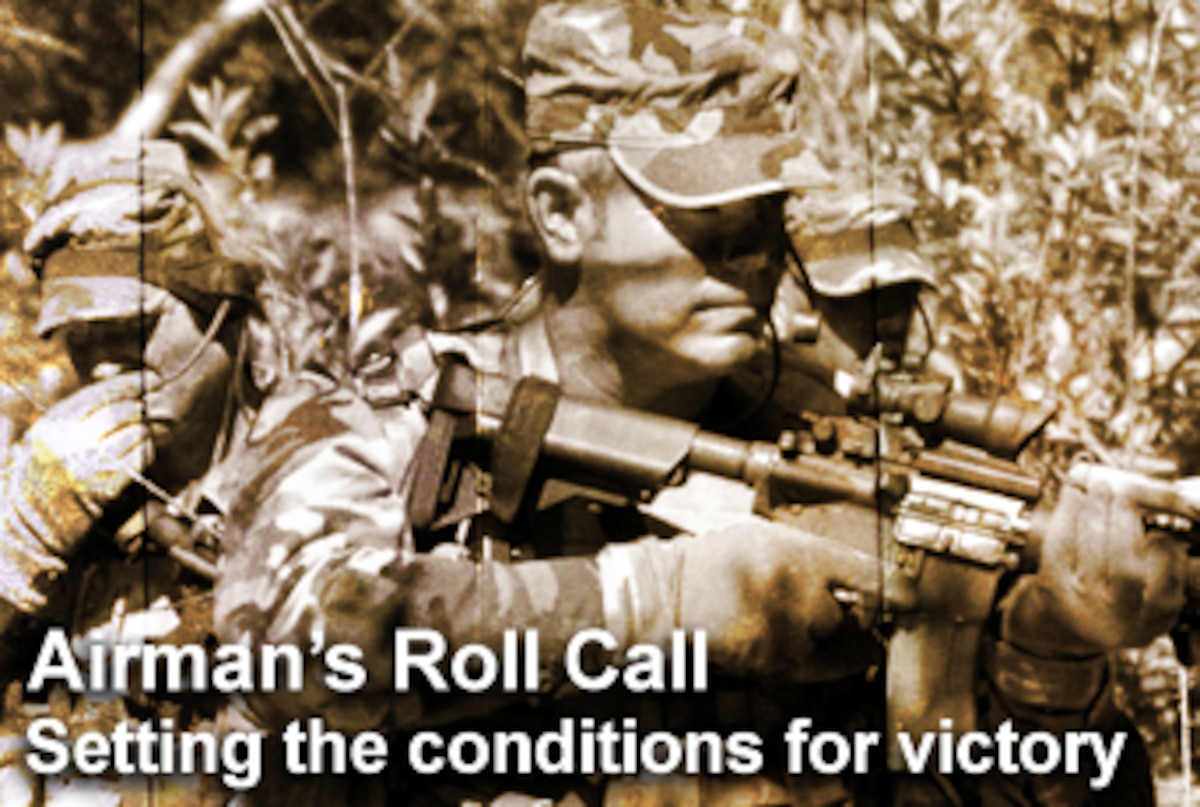 Airman's Roll Call highlights SECAF video > Air Force > Article Display