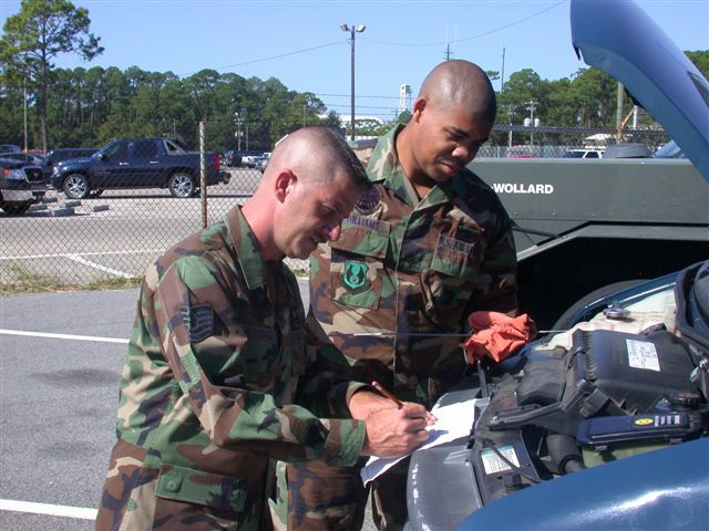 Vehicle safety and operator care > Eglin Air Force Base > Display